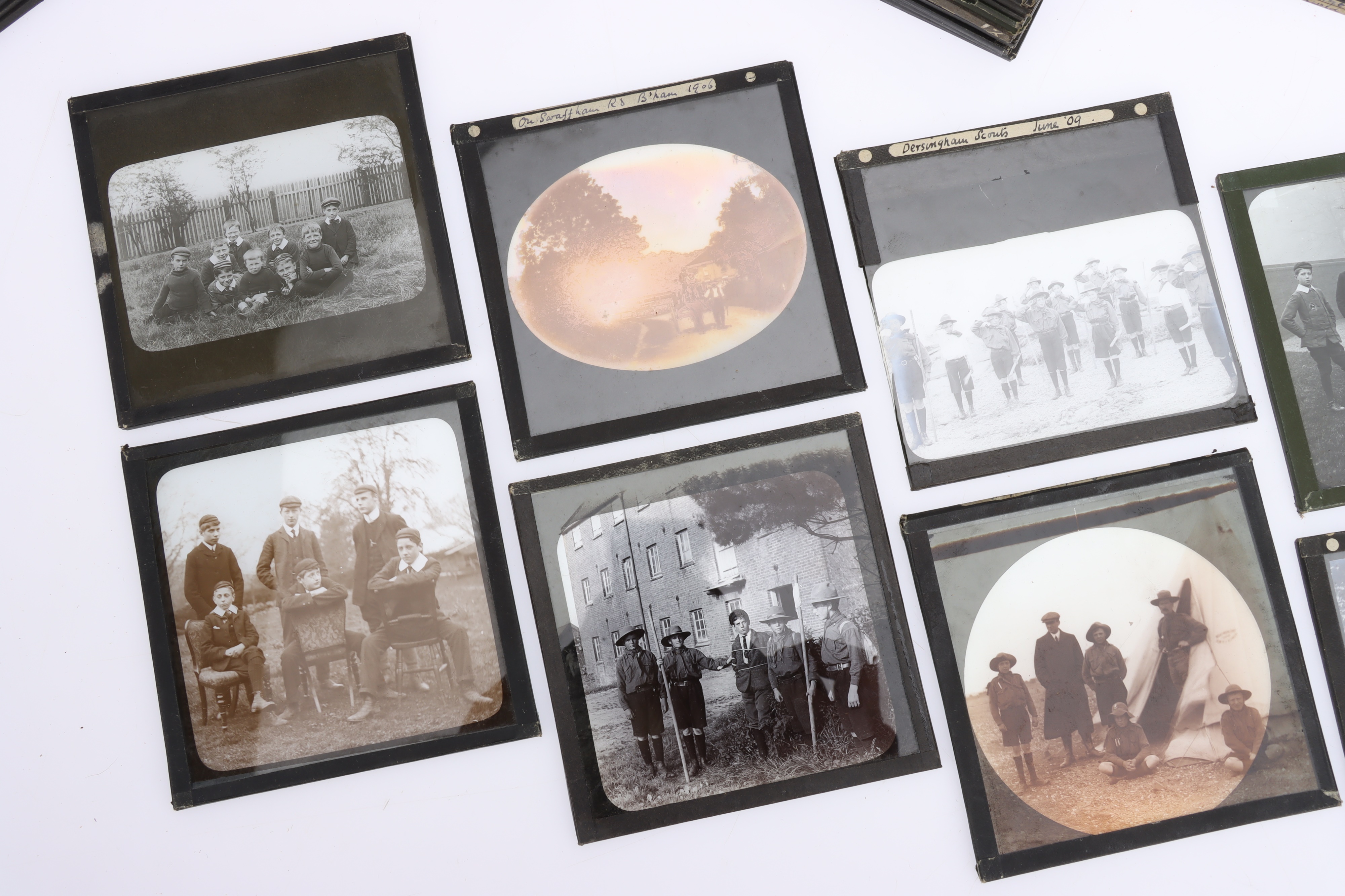 Lot 670 - A Range of Magic Lantern Slides,