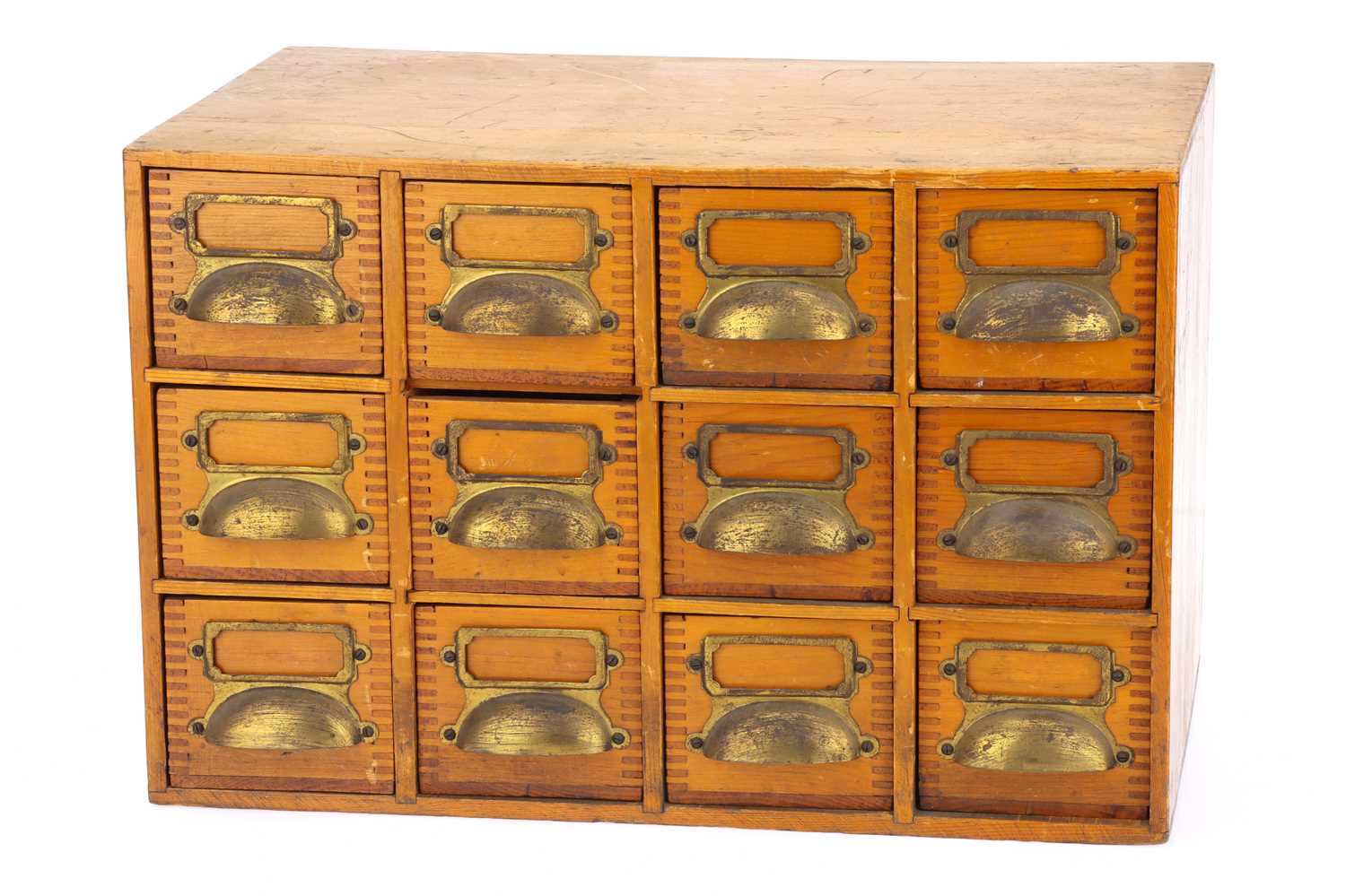 Lot 932 - A Twelve Drawer Workshop Storage Unit,