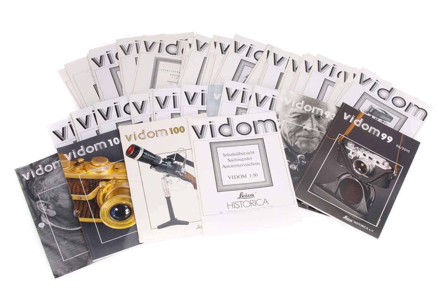 Lot 108 - Leica Historica Vidom Journals