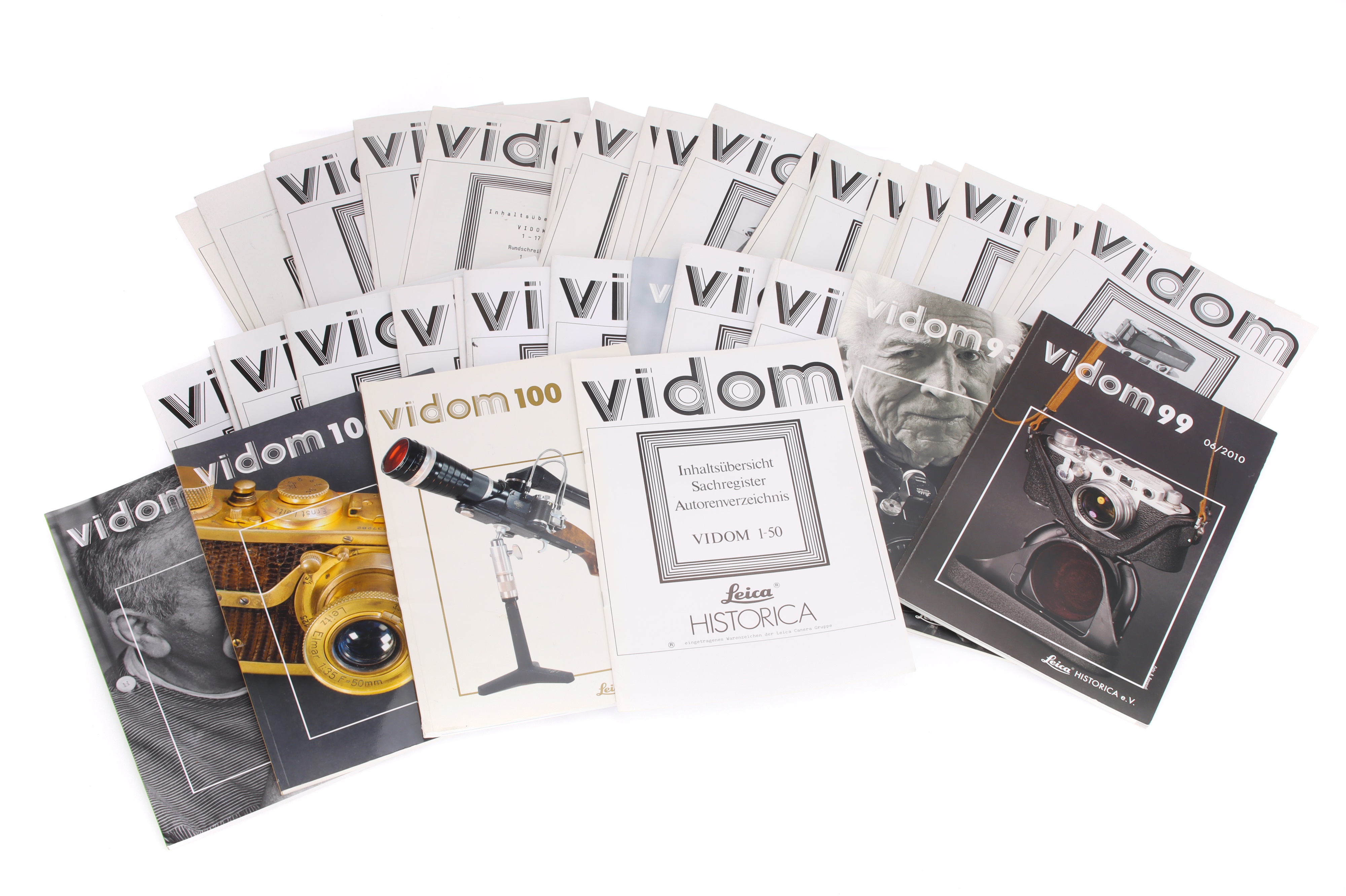 Lot 108 - Leica Historica Vidom Journals