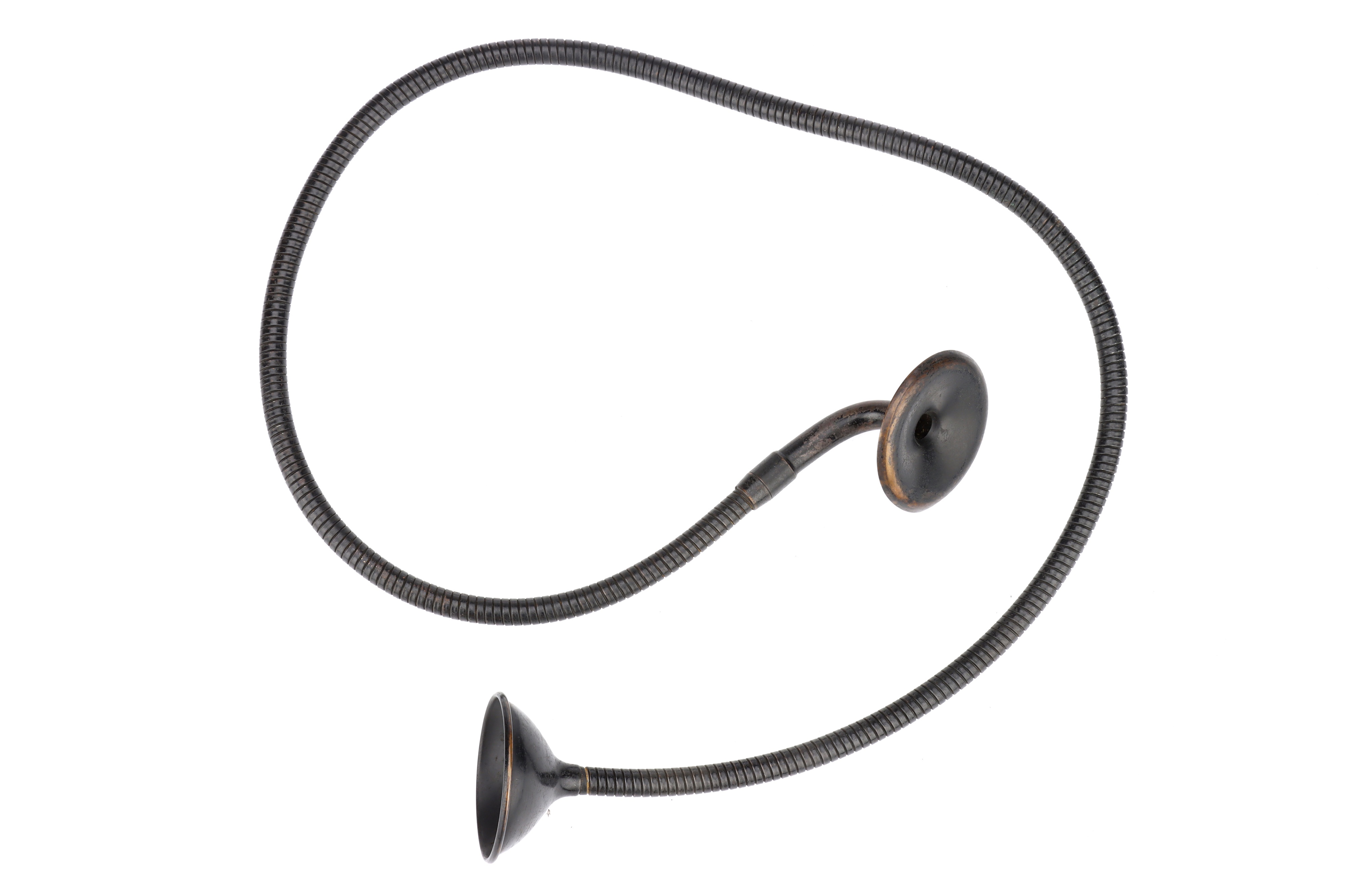 Lot 142 - Conversation Tubes and Ear Trumpet,