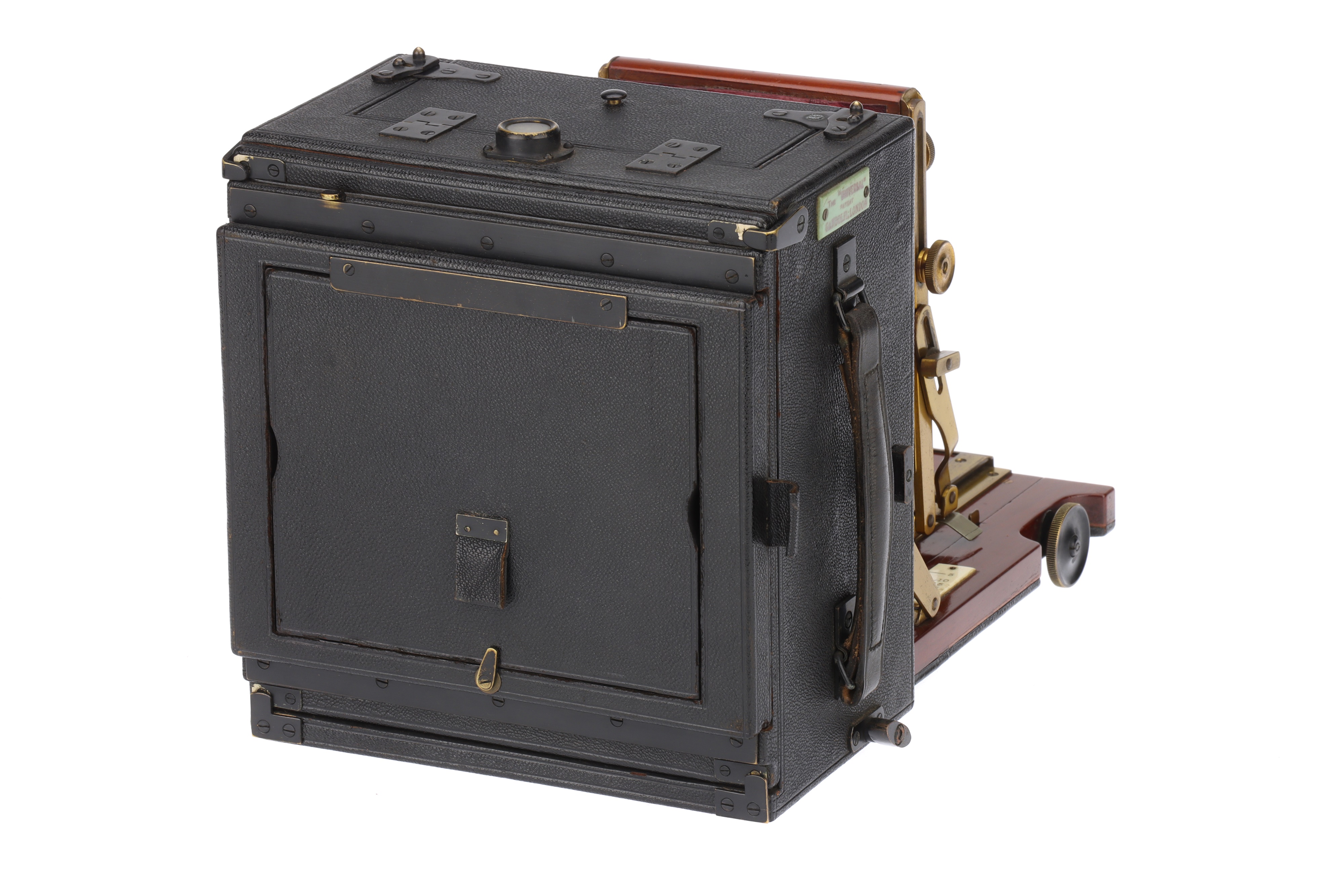 Lot 274 - A Gandolfi "Universal" Hand & Stand Mahogany