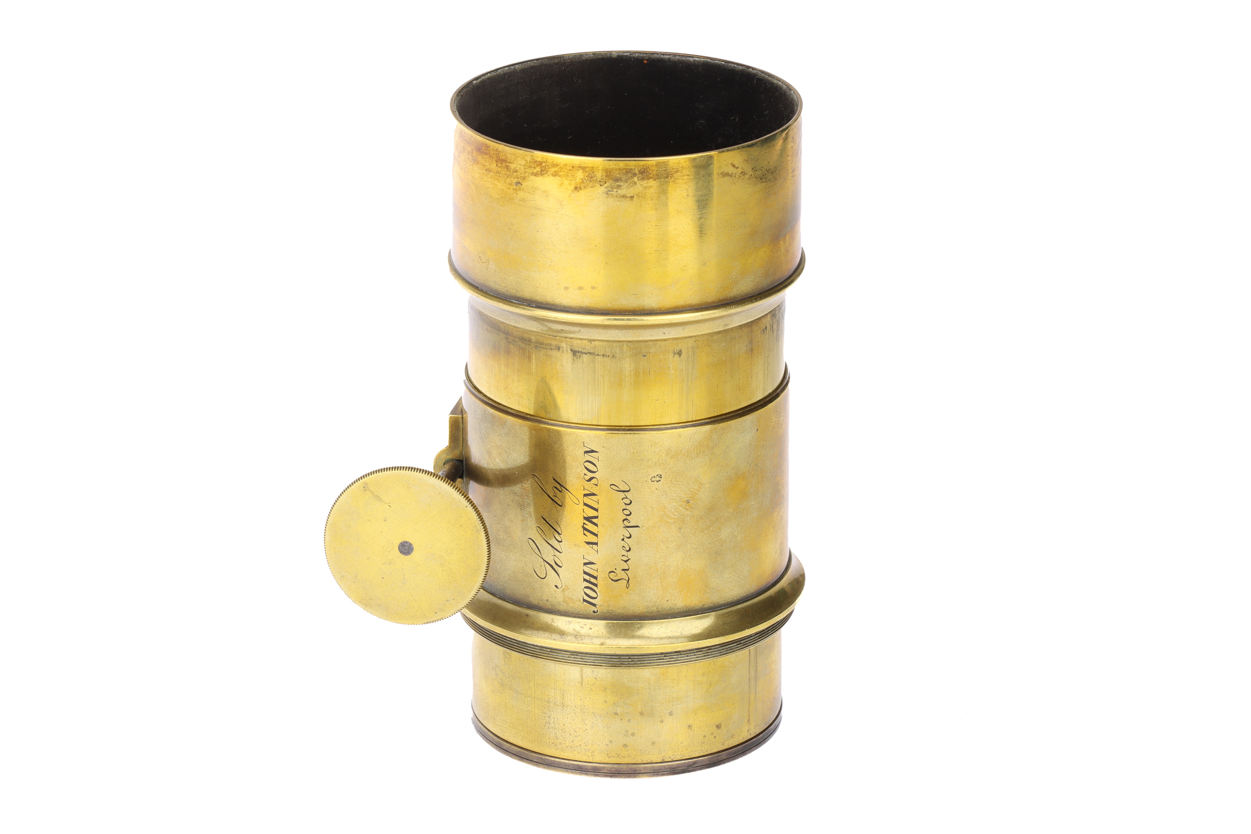 Lot 281 - A Lerebours et Secretan Petzval Lens,