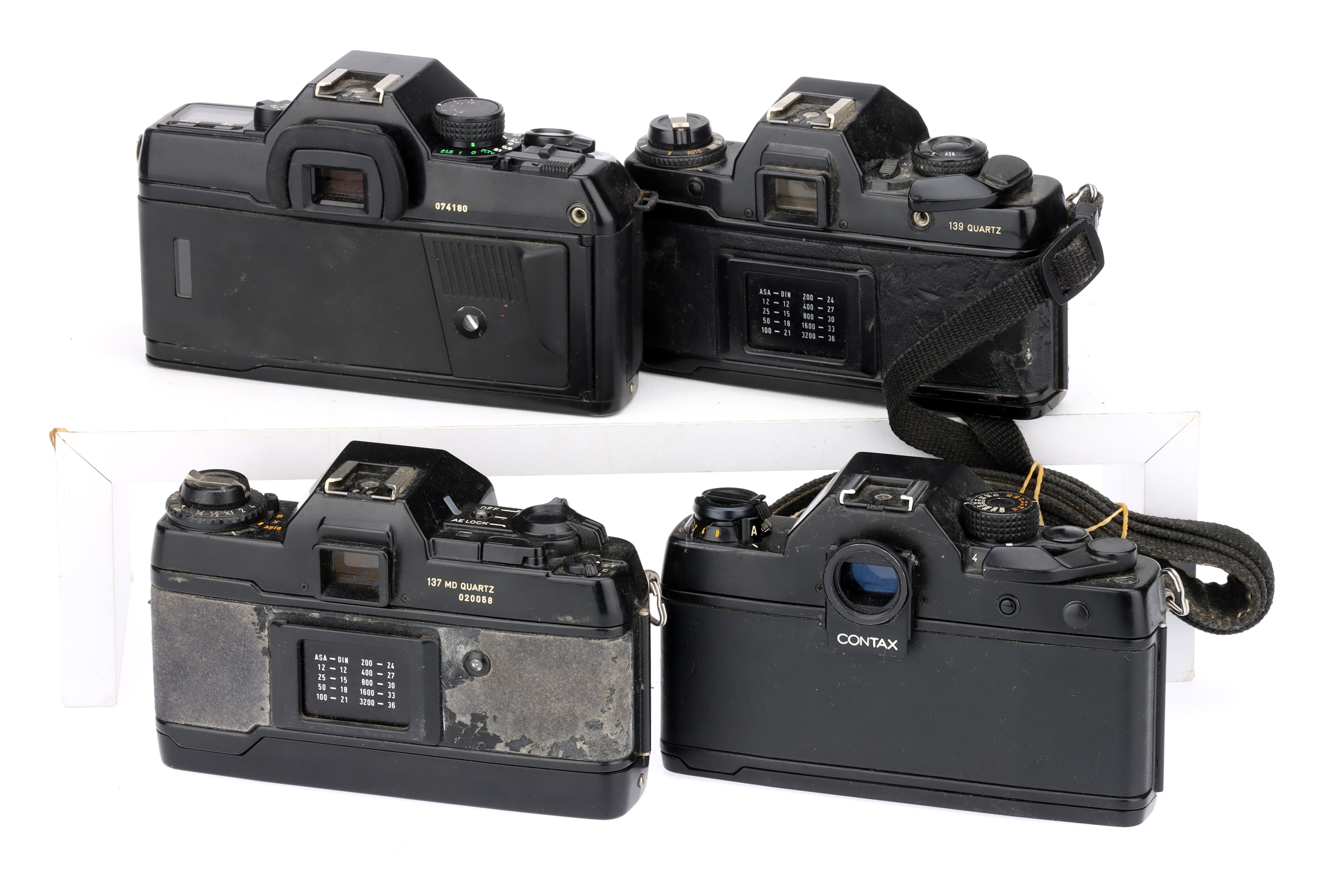 Lot 182 - Four Contax 35mm SLR Camera Bodies,