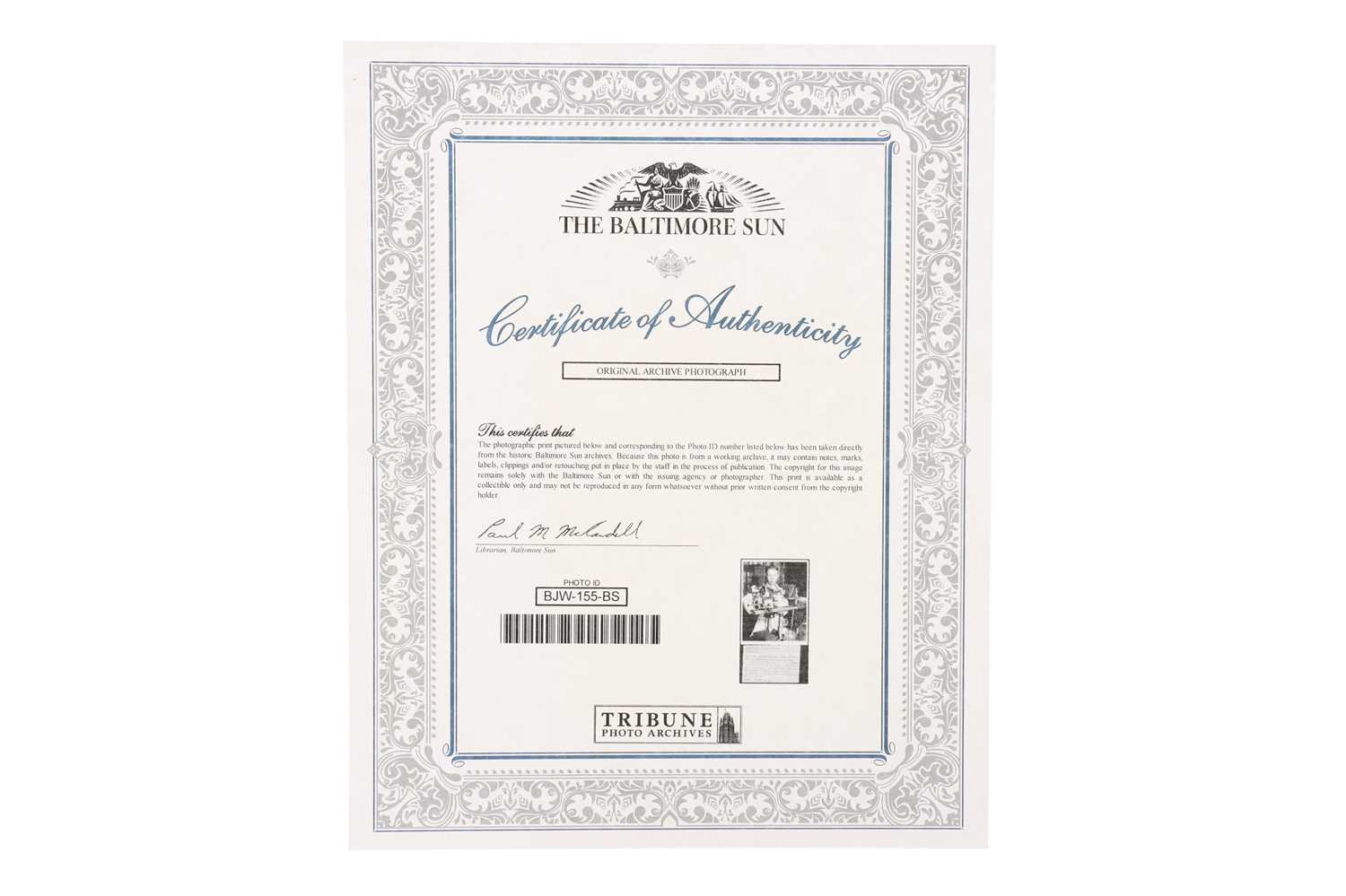 Lot 171 - Royal Raymond Rife, Associated Press Photo,