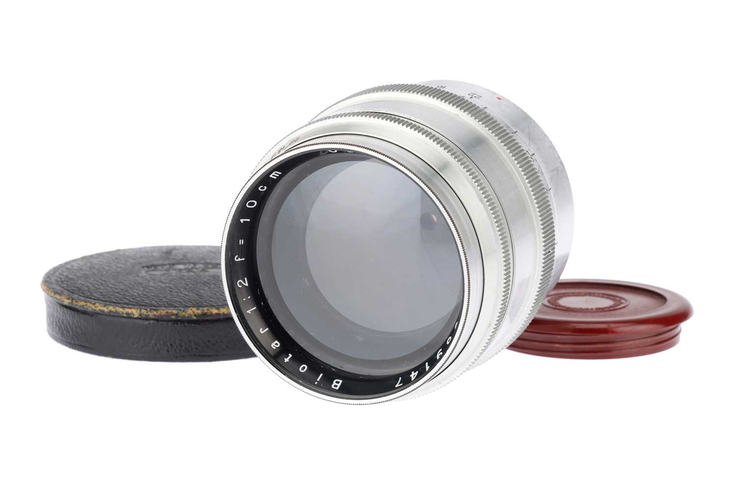 Lot 260 - A Carl Zeiss Jena Biotar f/2 100mm Lens,