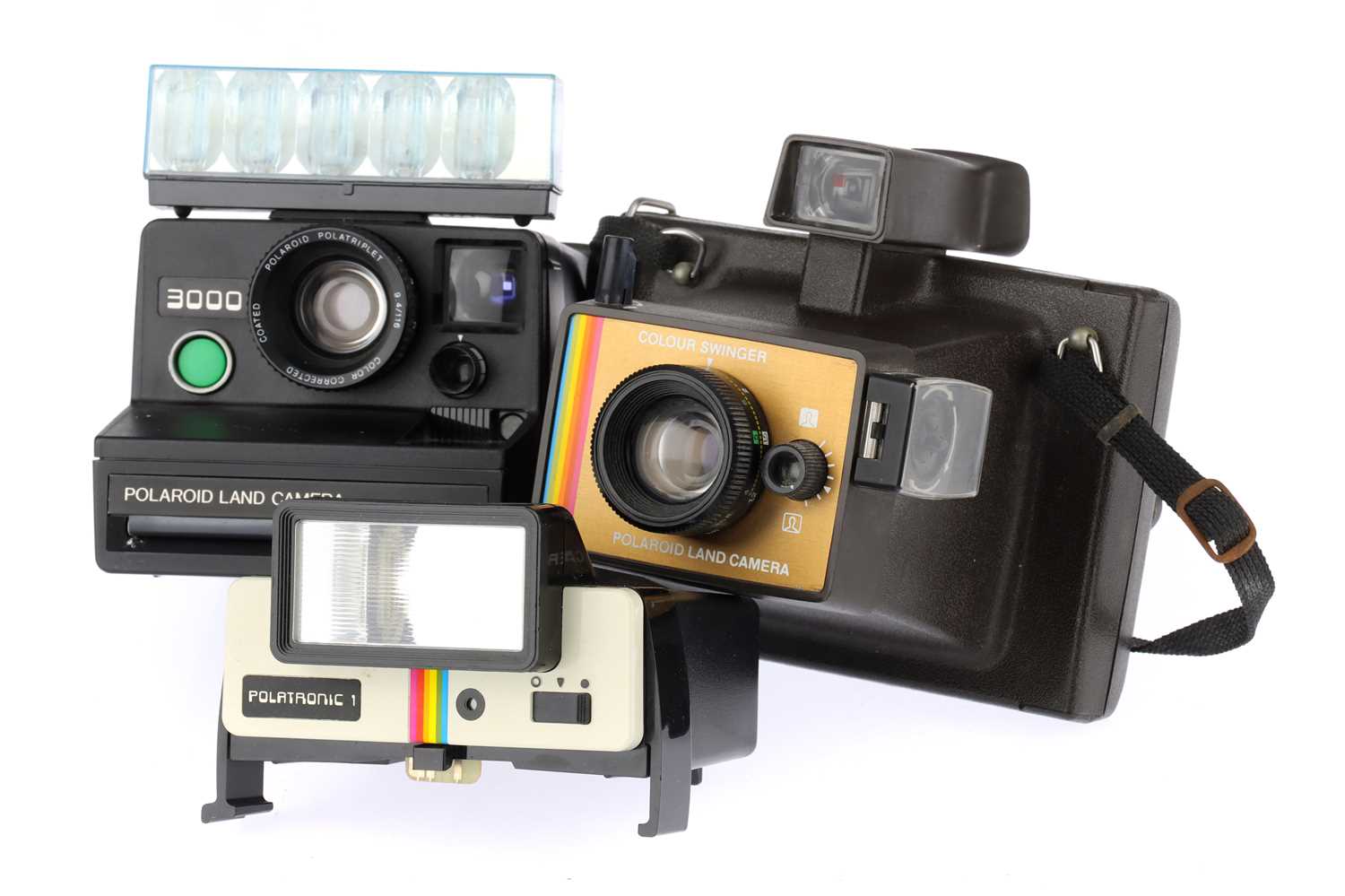 Lot 448 - Two Polaroid Instant Film Cameras,