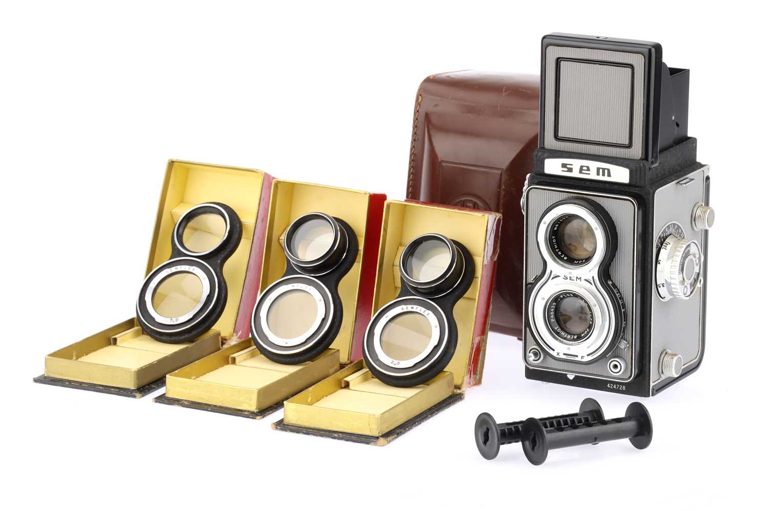 Lot 351 - A SEM Semflex Otomatic B Medium Format TLR