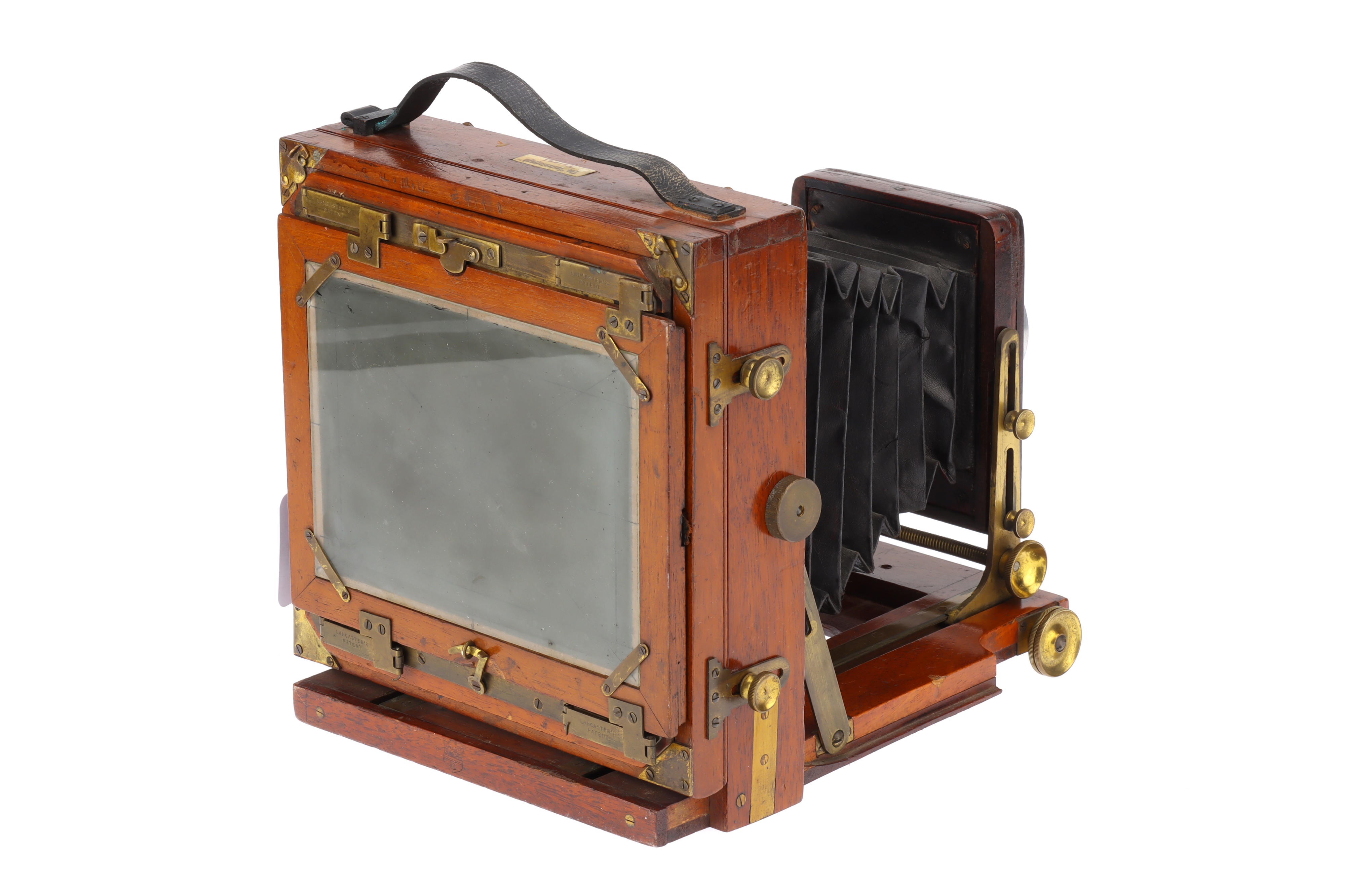 Lot 552 - A Lancaster Instantograph Patent Half Plate