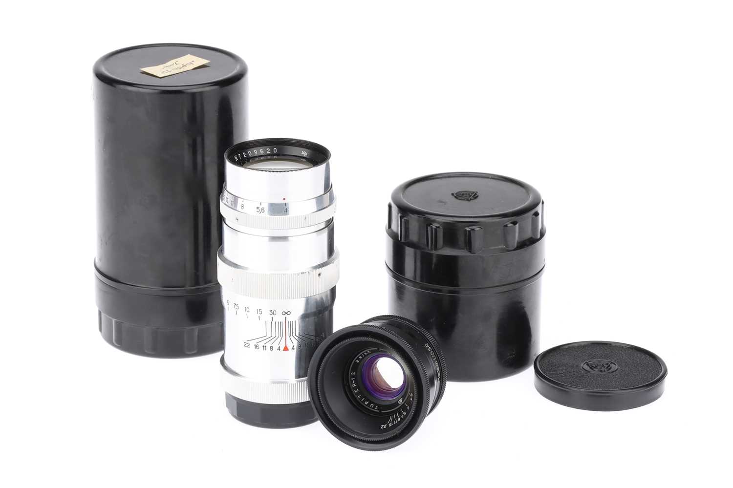 Lot 485 - Two U.S.S.R. Jupiter Rangefinder Camera