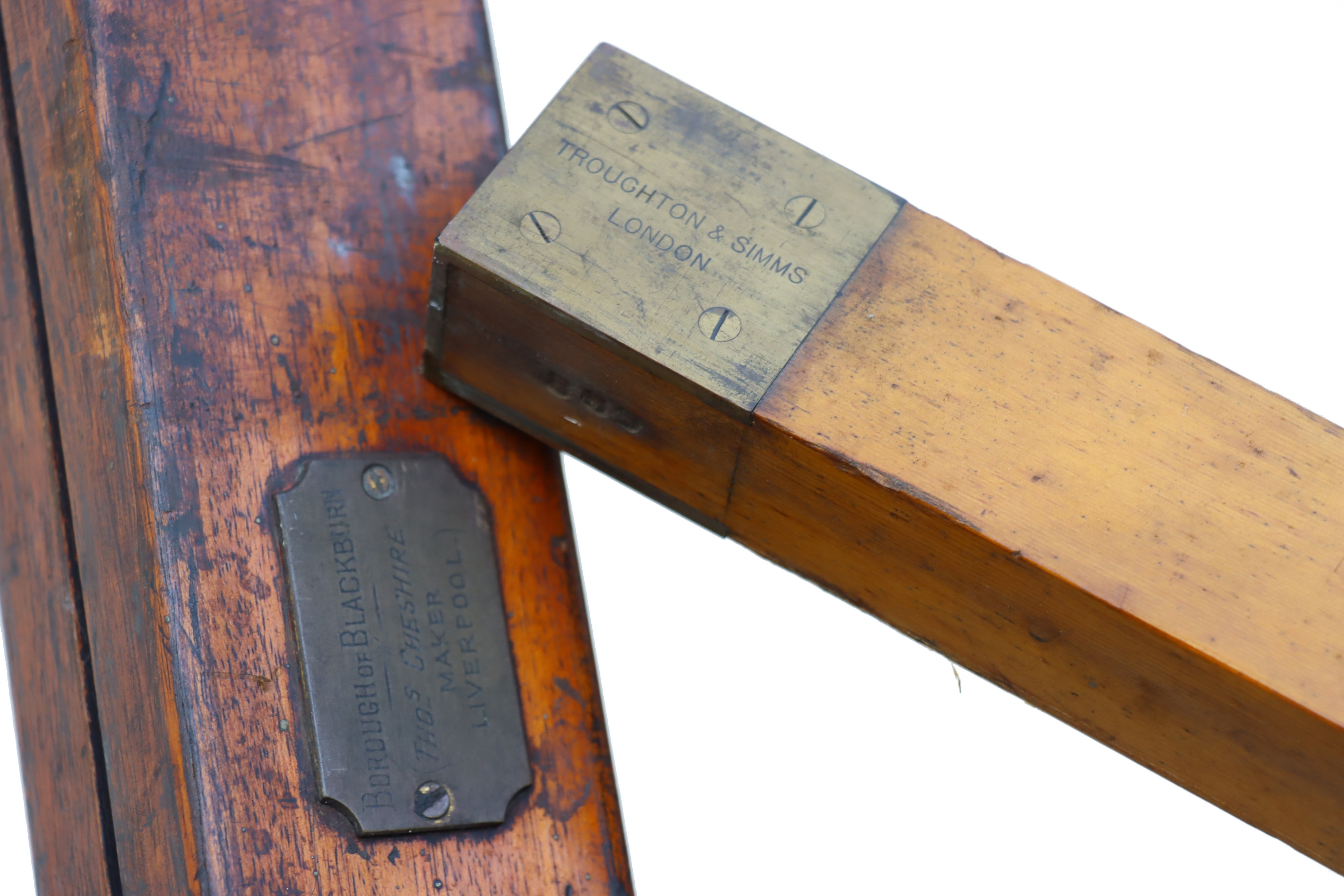 Lot 766 - A Very Unusual & Long 10ft Standard Measure,