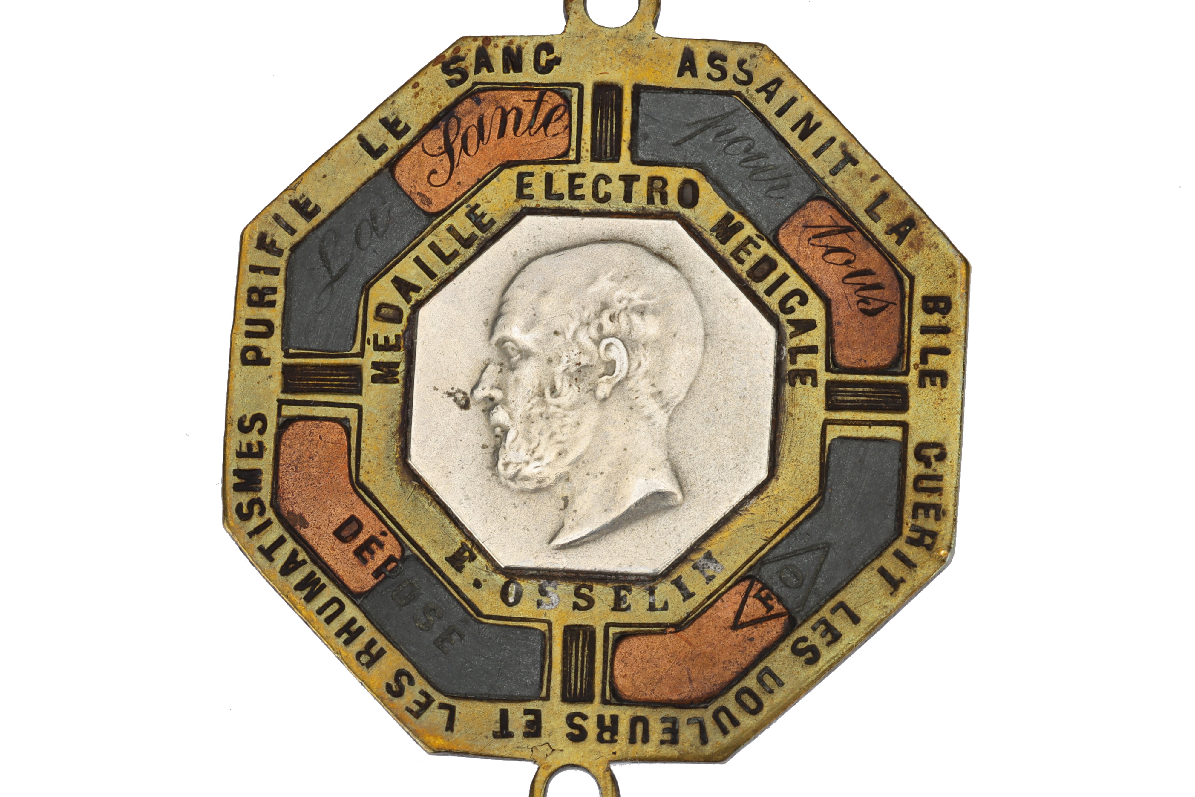 Lot 231 - Quack Medicine, Five Galvanic Pendants,