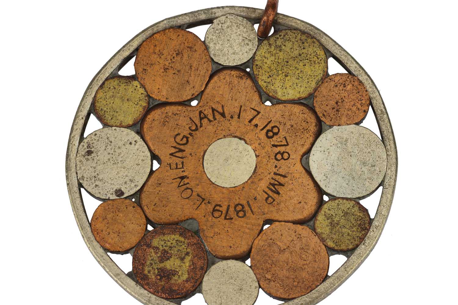 Lot 231 - Quack Medicine, Five Galvanic Pendants,