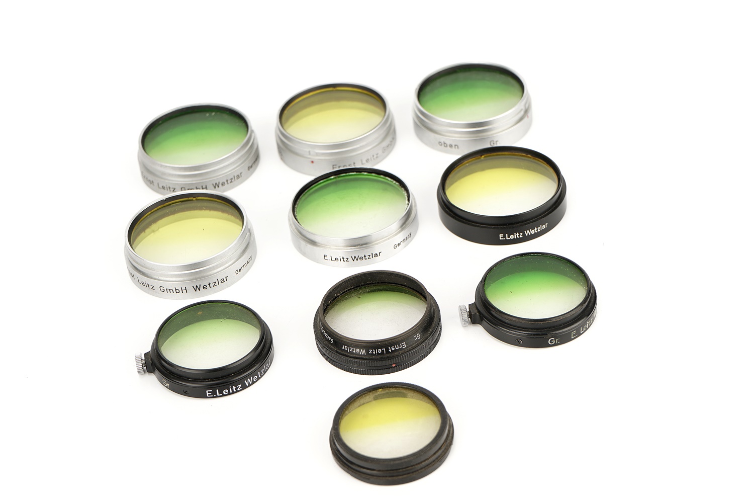 Lot 193 - A Selection of Leitz Graded Filters,