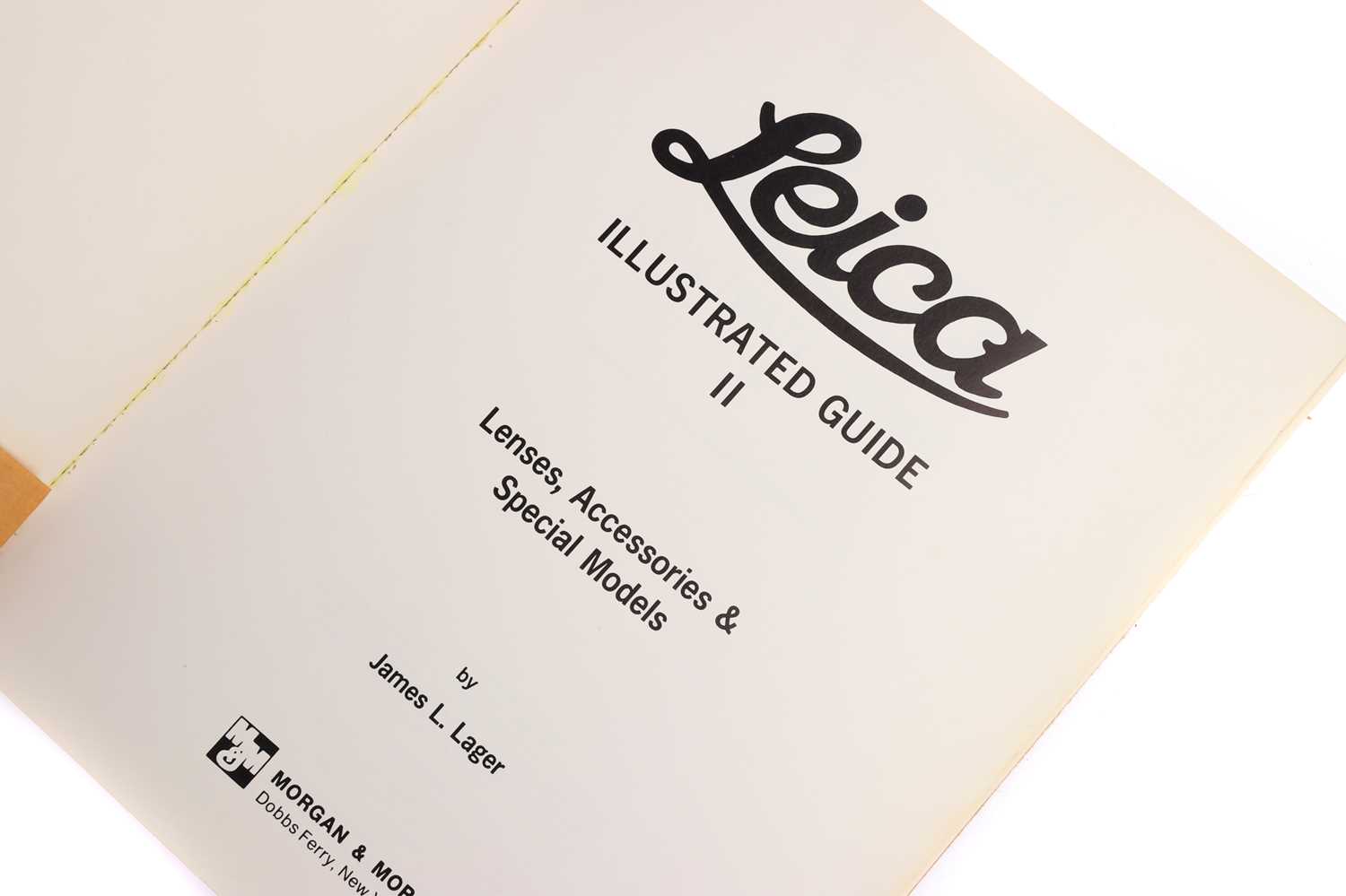 Lot 802 - A Selection of Leica Camera Books,