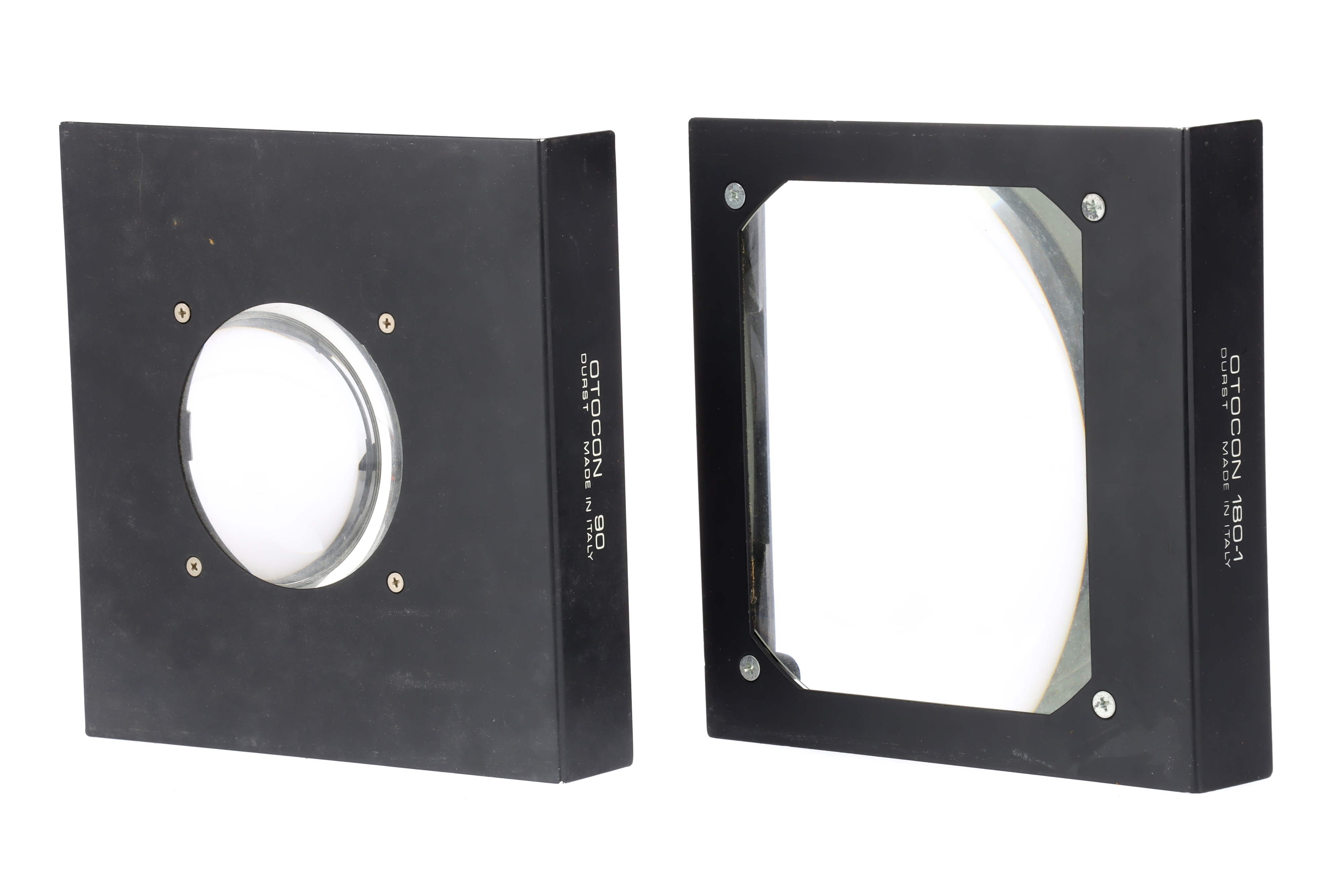 Lot 493 - Two Durst Otocon Condenser Lenses in Drawers,