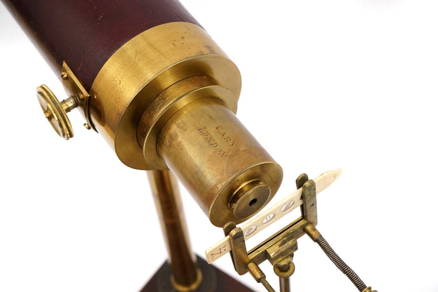 Lot 21 - A Compound Cary 'Lucernal' Microscope Outfit,