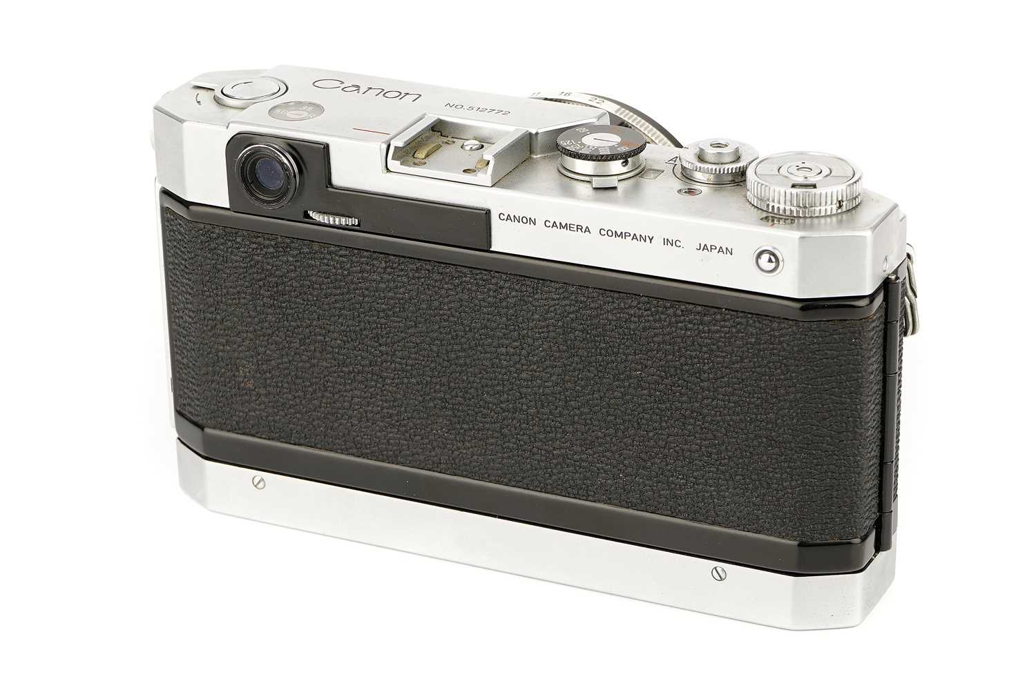 Lot 216 - A Canon Model VT Rangefinder Camera,