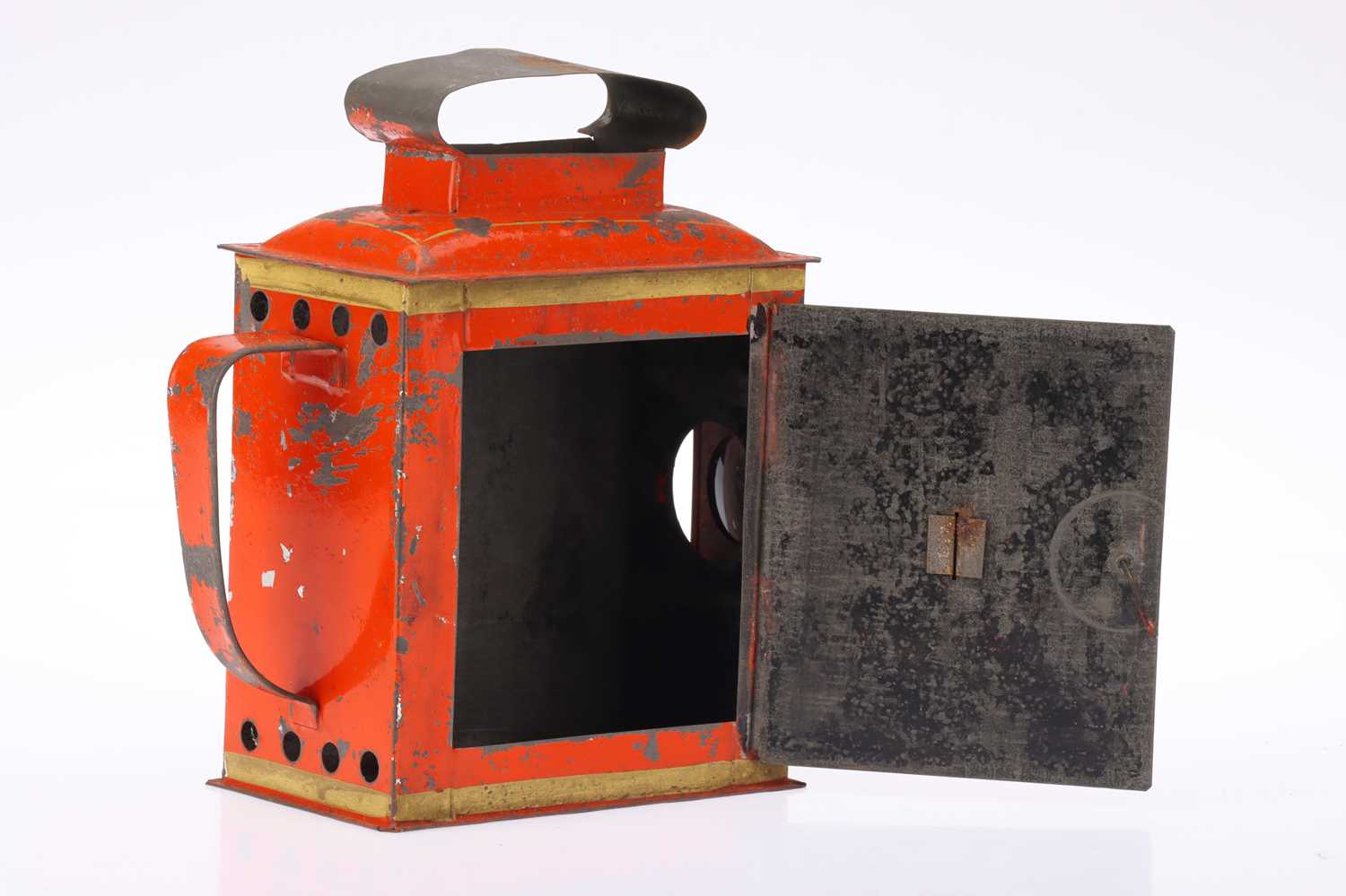 Lot 22 - Two Tinplate Magic Lanterns,
