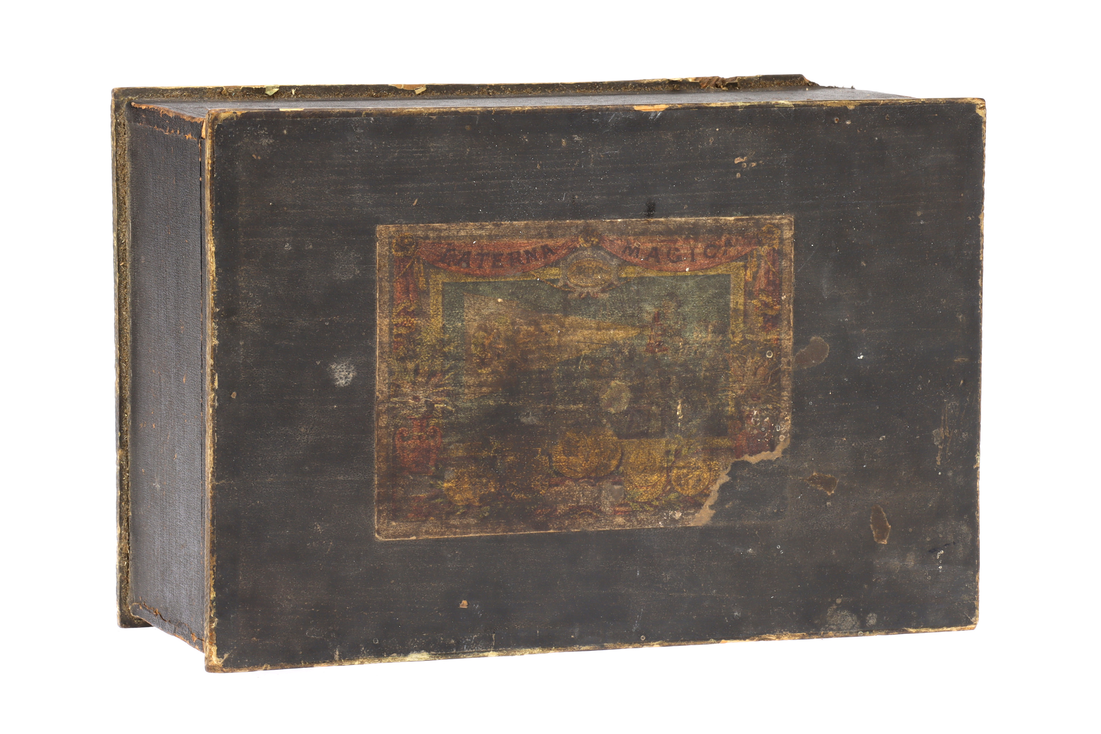 Lot 22 - Two Tinplate Magic Lanterns,