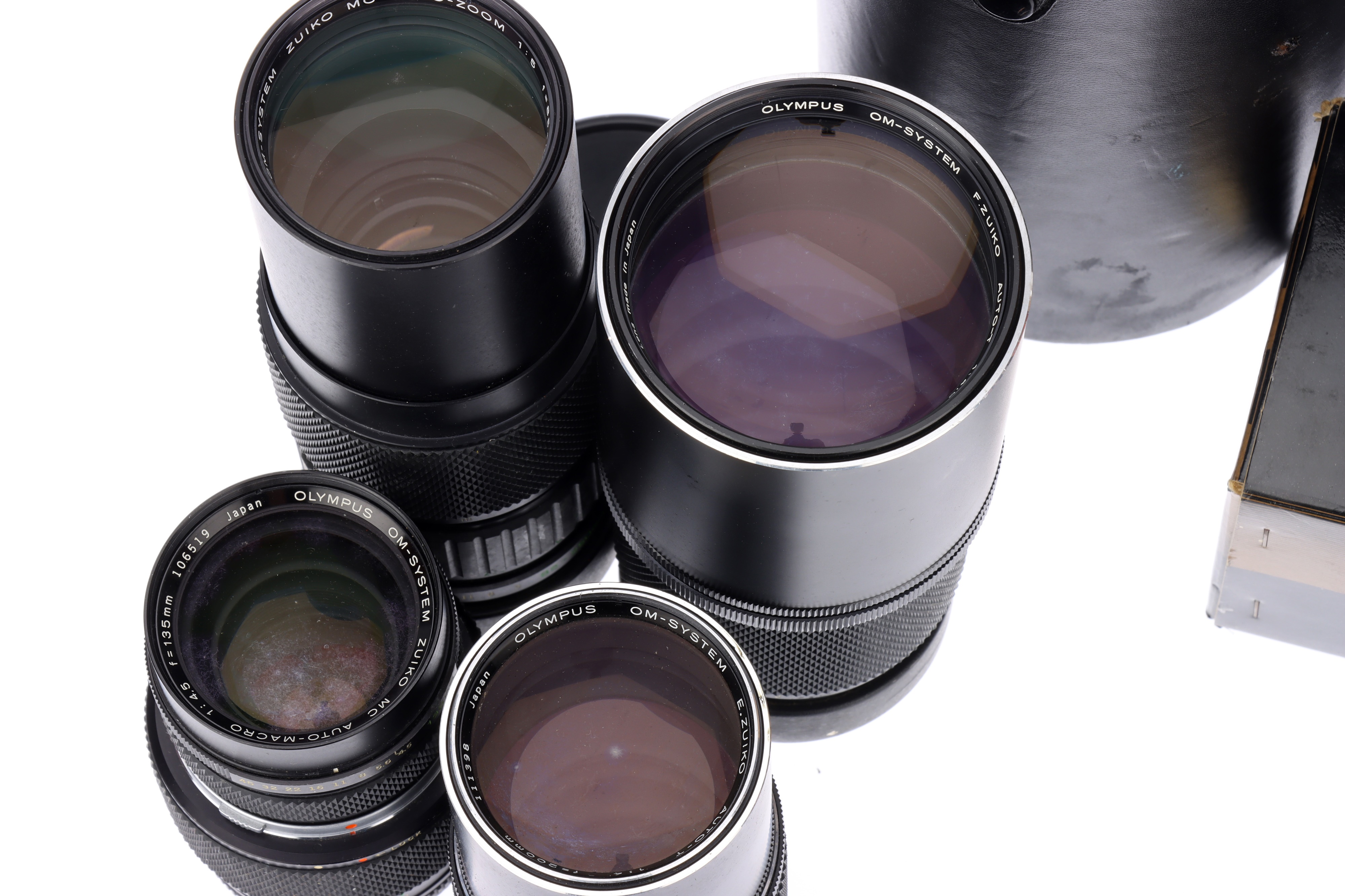 Lot 677 - Olympus OM-System Lenses