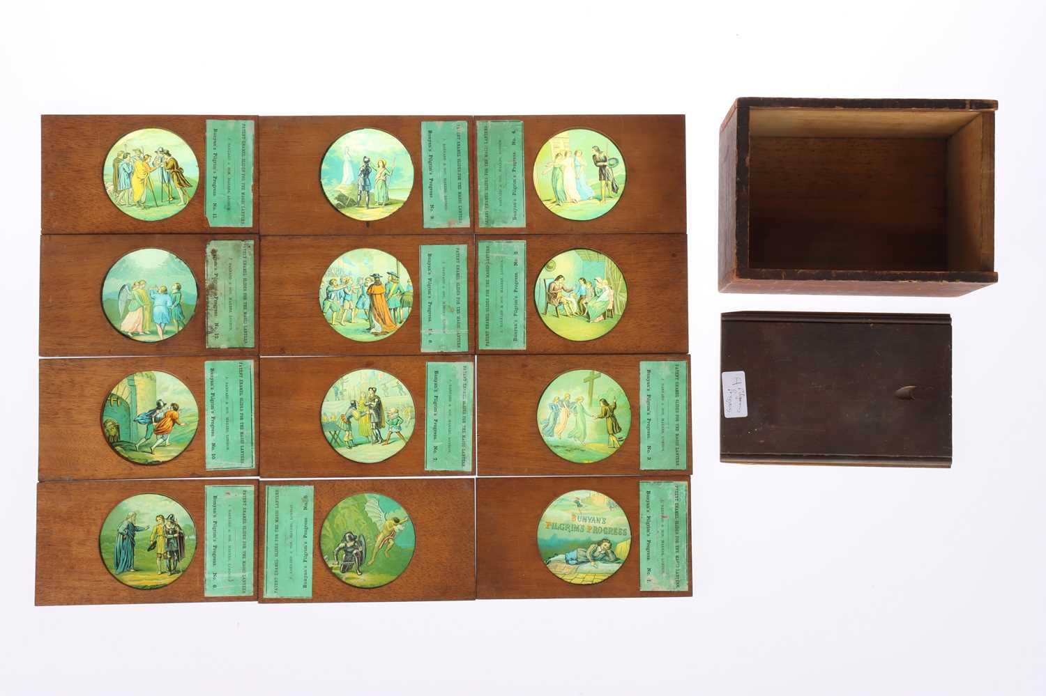 Lot 67 - Collection of Victorian Lantern Slides,