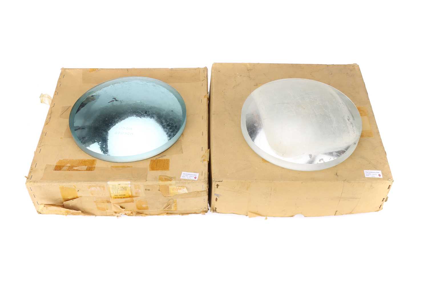 Lot 112 - Large Parabolic glass Mirrors,