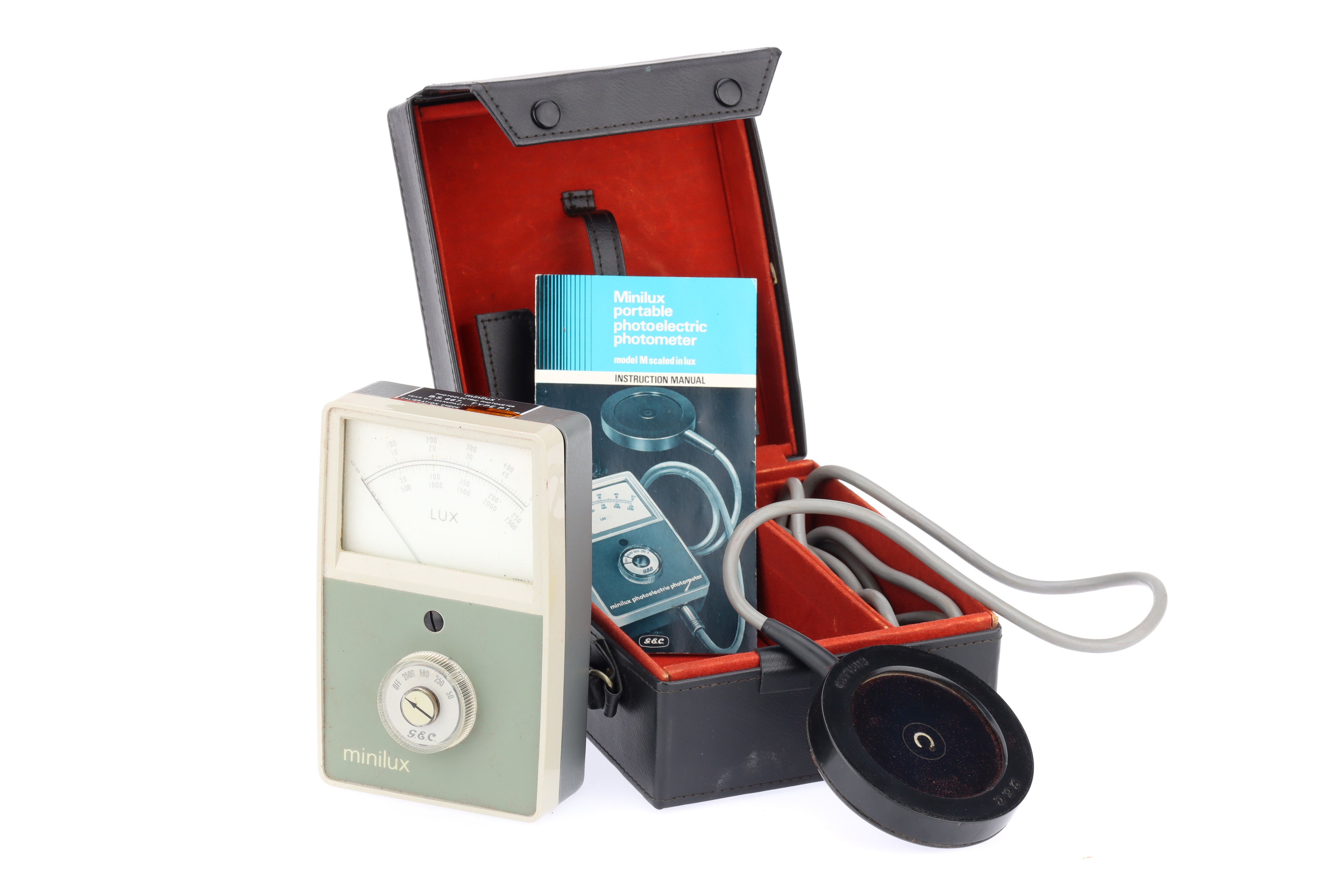 Lot 899 - A Minilux Portable Photoelectric Photometer,