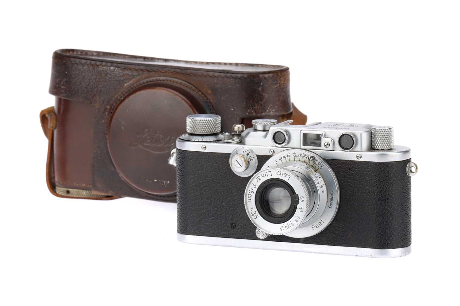 Lot 532 - A Leitz Wetzlar Leica III Rangefinder 35mm