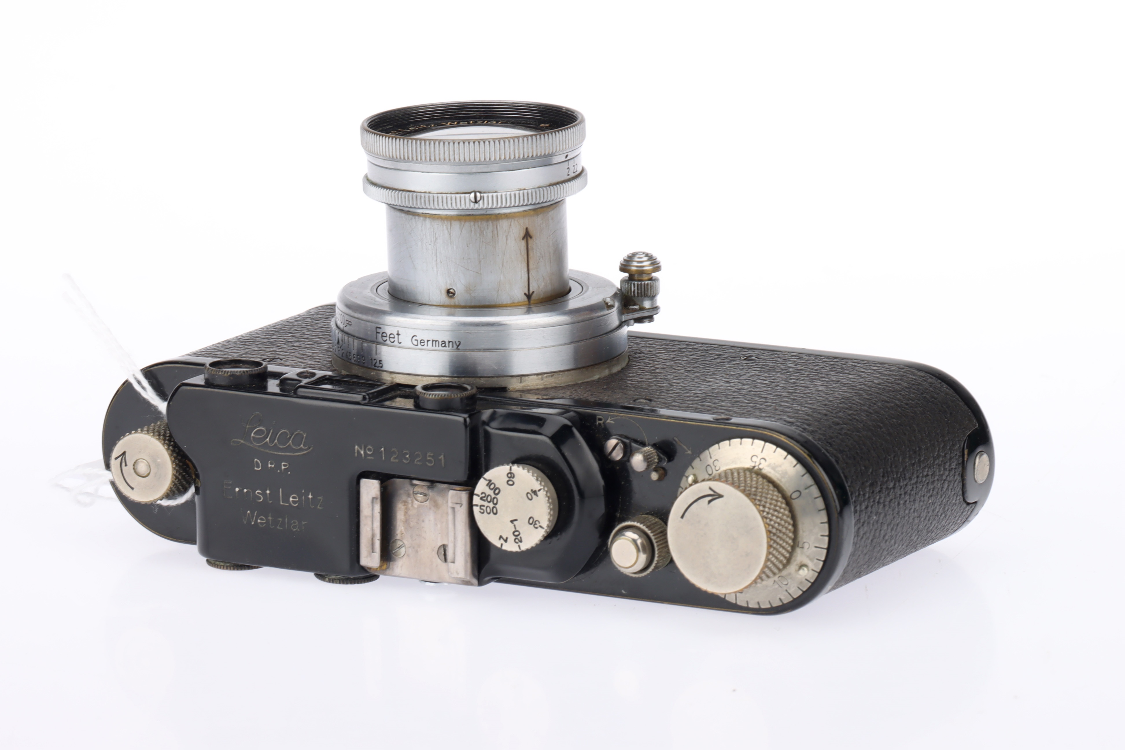 Lot 531 - A Leitz Wetzlar Leica II Rangefinder 35mm