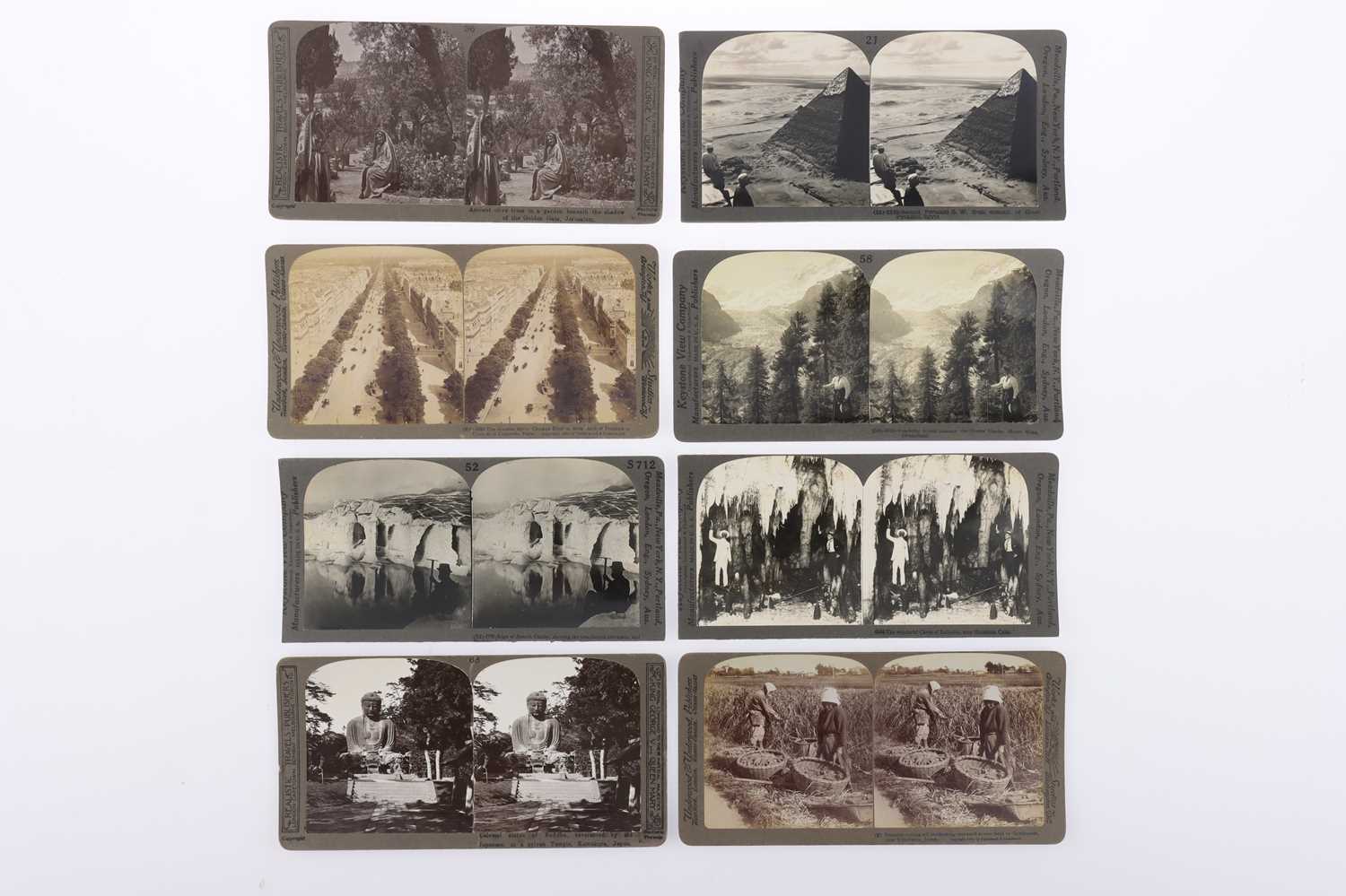 Lot 101 - A Large Collection of Stereo Cards,