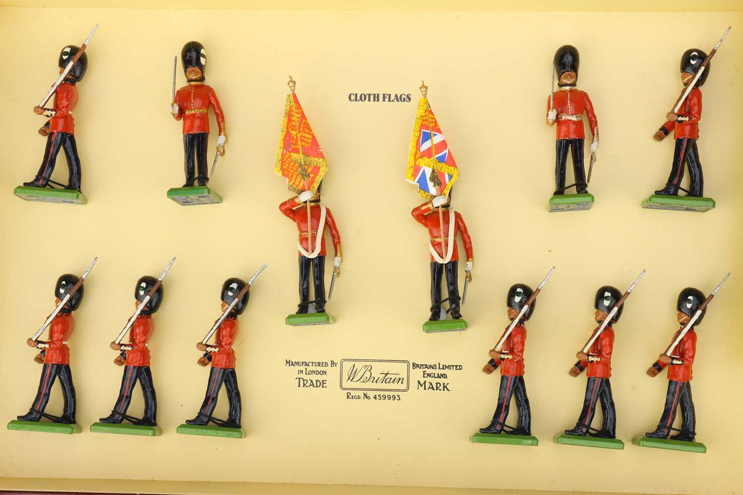 Lot 435 - W Britain Boxed Welsh Guards Toy Soldiers,