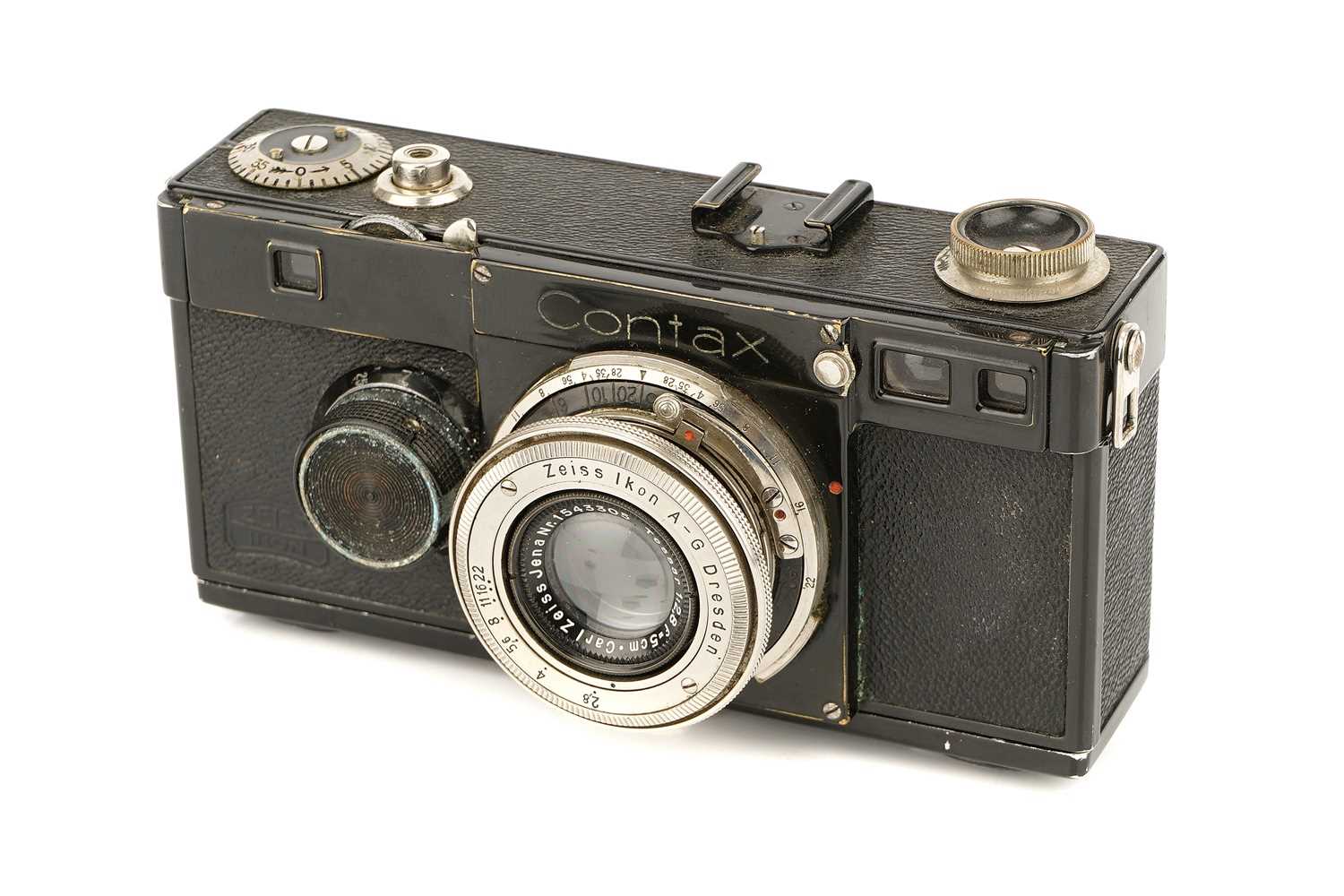 Lot 282 - A Zeiss Ikon Contax Ib Rangefinder Camera,