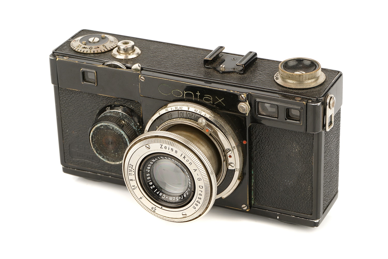 Lot 282 - A Zeiss Ikon Contax Ib Rangefinder Camera,