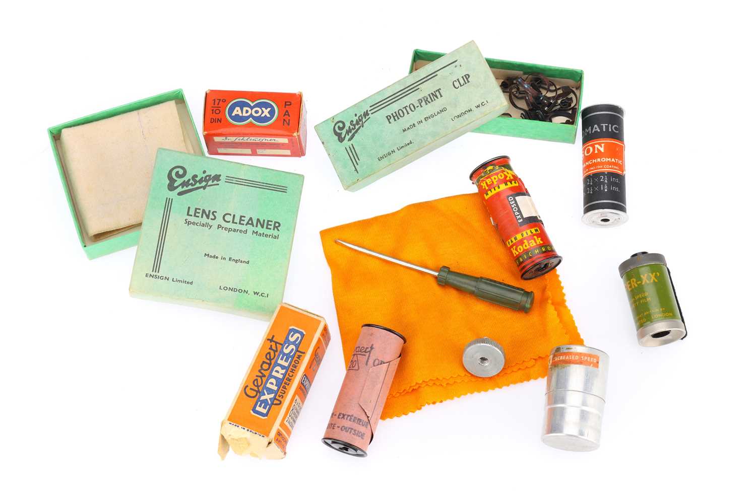 Lot 593 - Expired Film & Sundries,