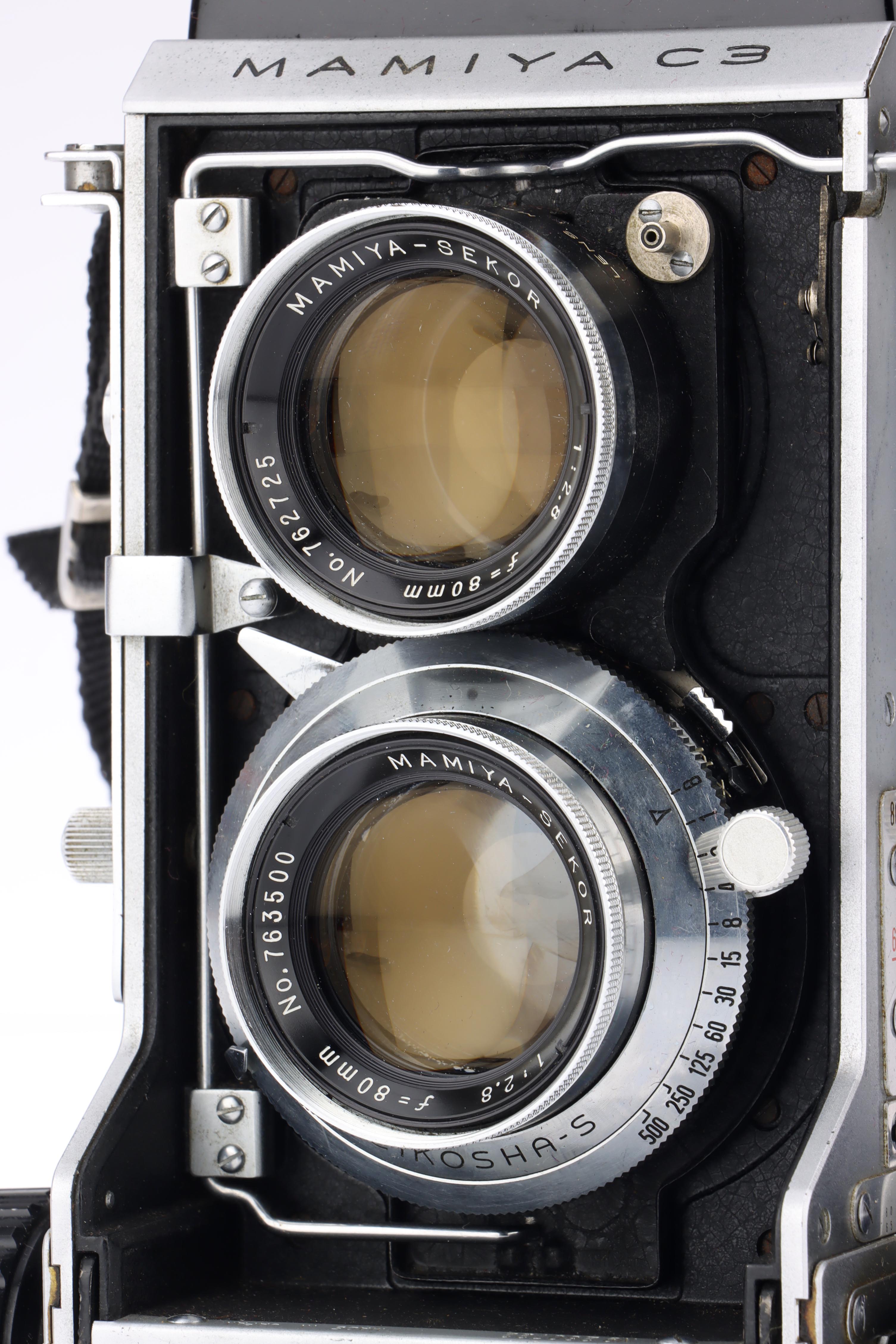 Lot 313 - A Mamiya C3 Professional Medium Format TLR