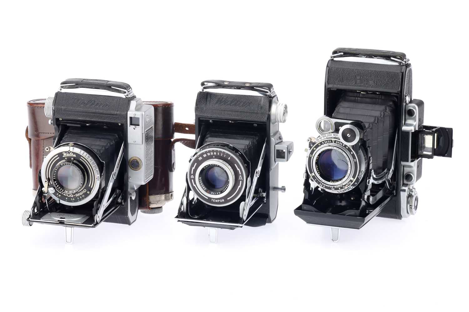 Lot 292 - Three Welta and Zeiss Ikon Folding Roll Film