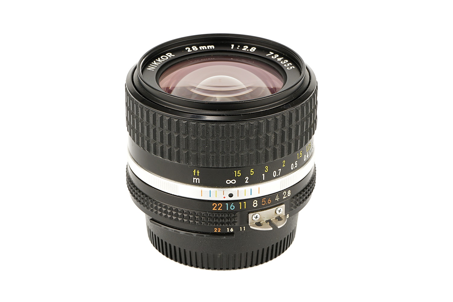 Lot 302 - A Nikon Ais Nikkor f/2.8 28mm Lens,