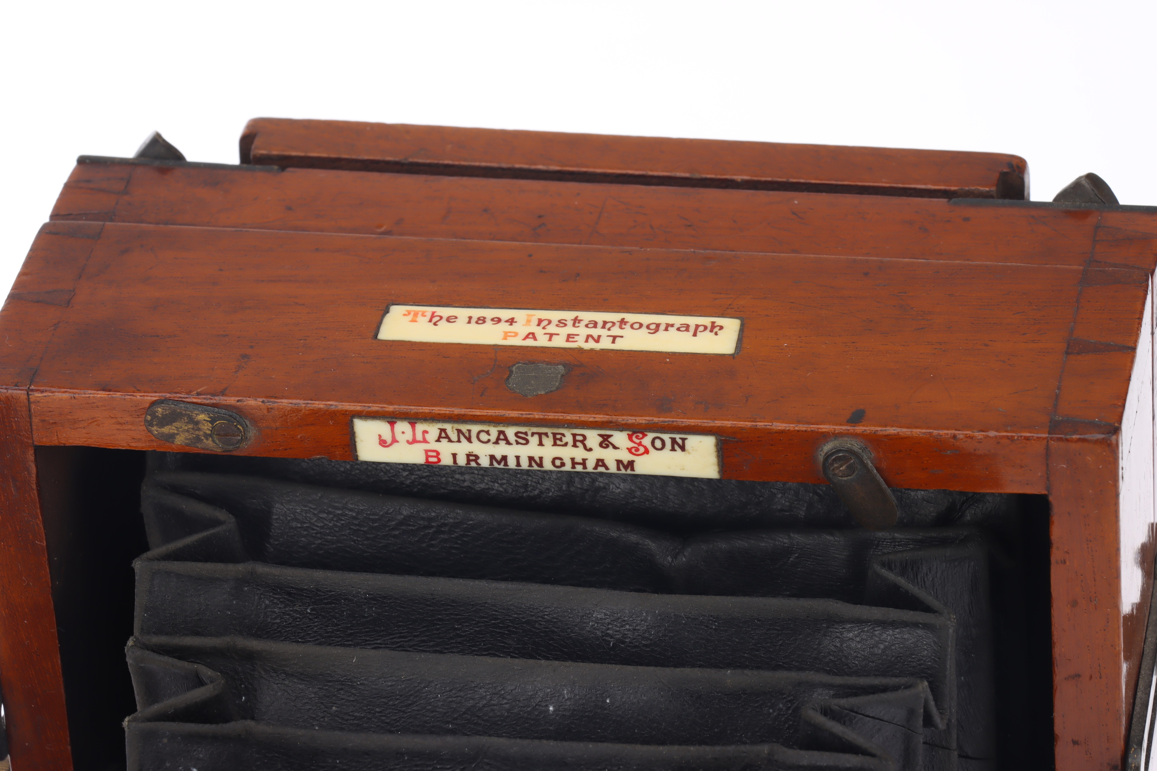 Lot 477 - A Lancaster Instantograph Quarter Plate