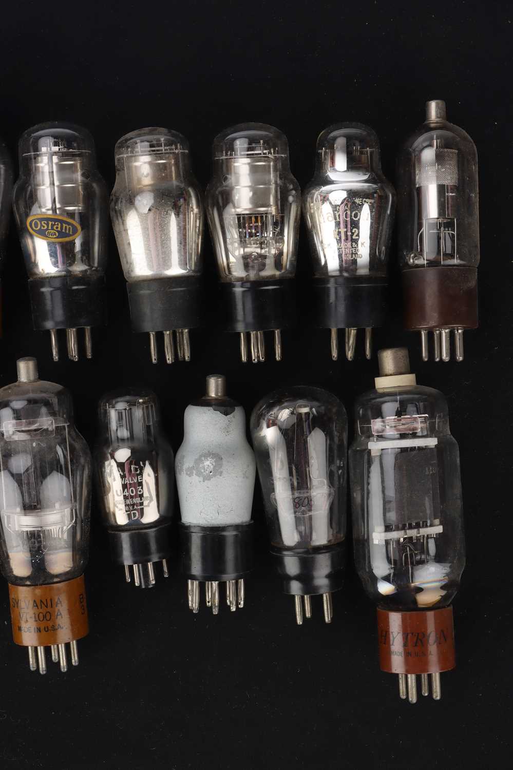 Lot 889 - Collection of 40 Early Radio Valves