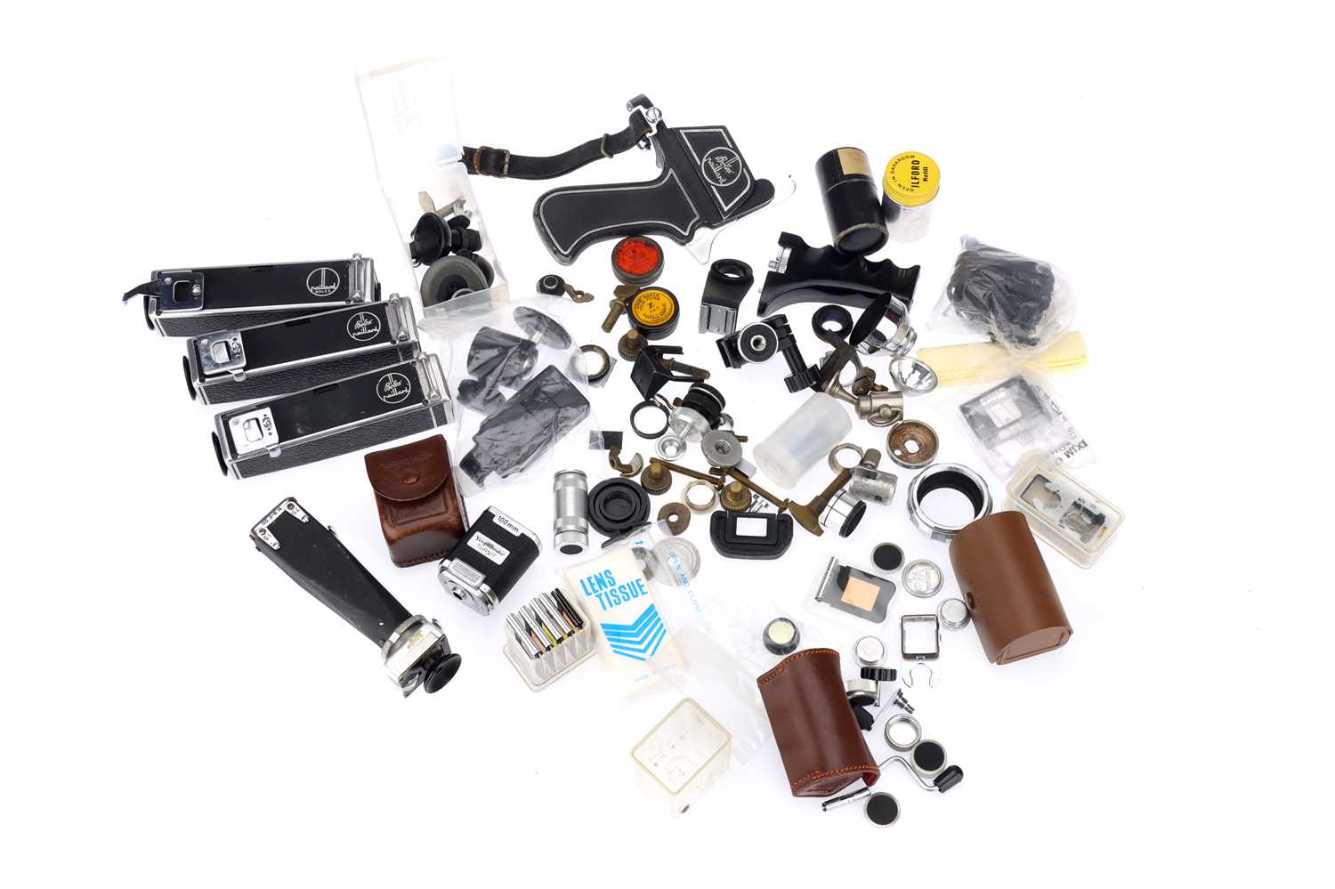 Lot 508 - A Selection of Paillard Bolex Accessories,