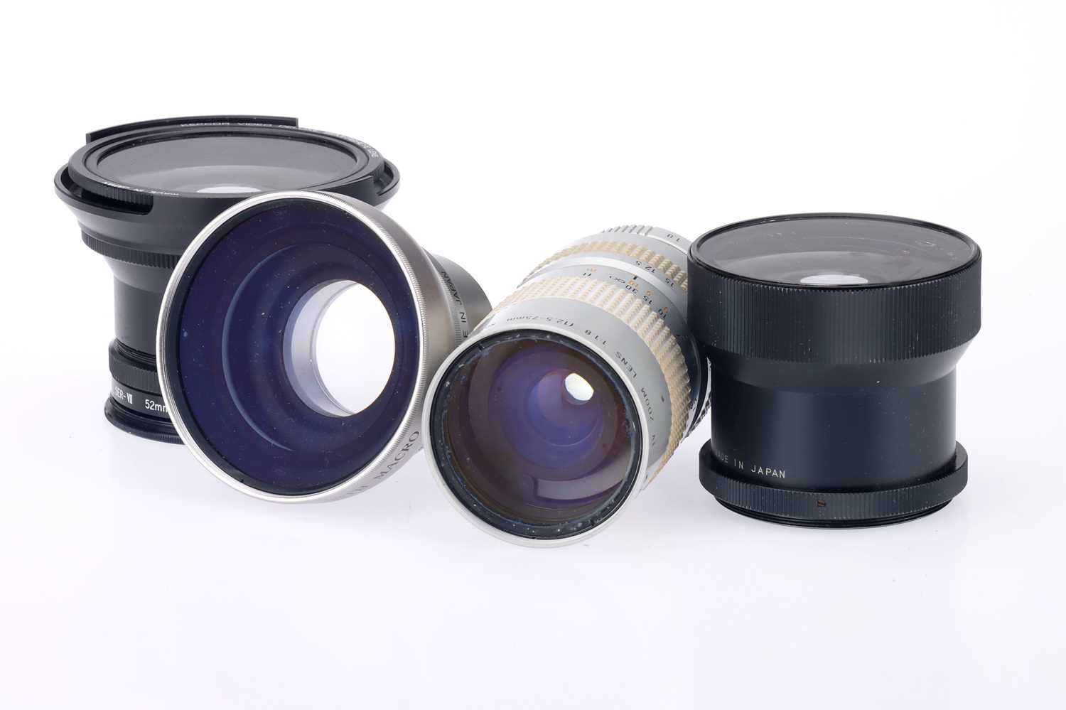 Lot 433 - A Mixed Selection of Lenses,