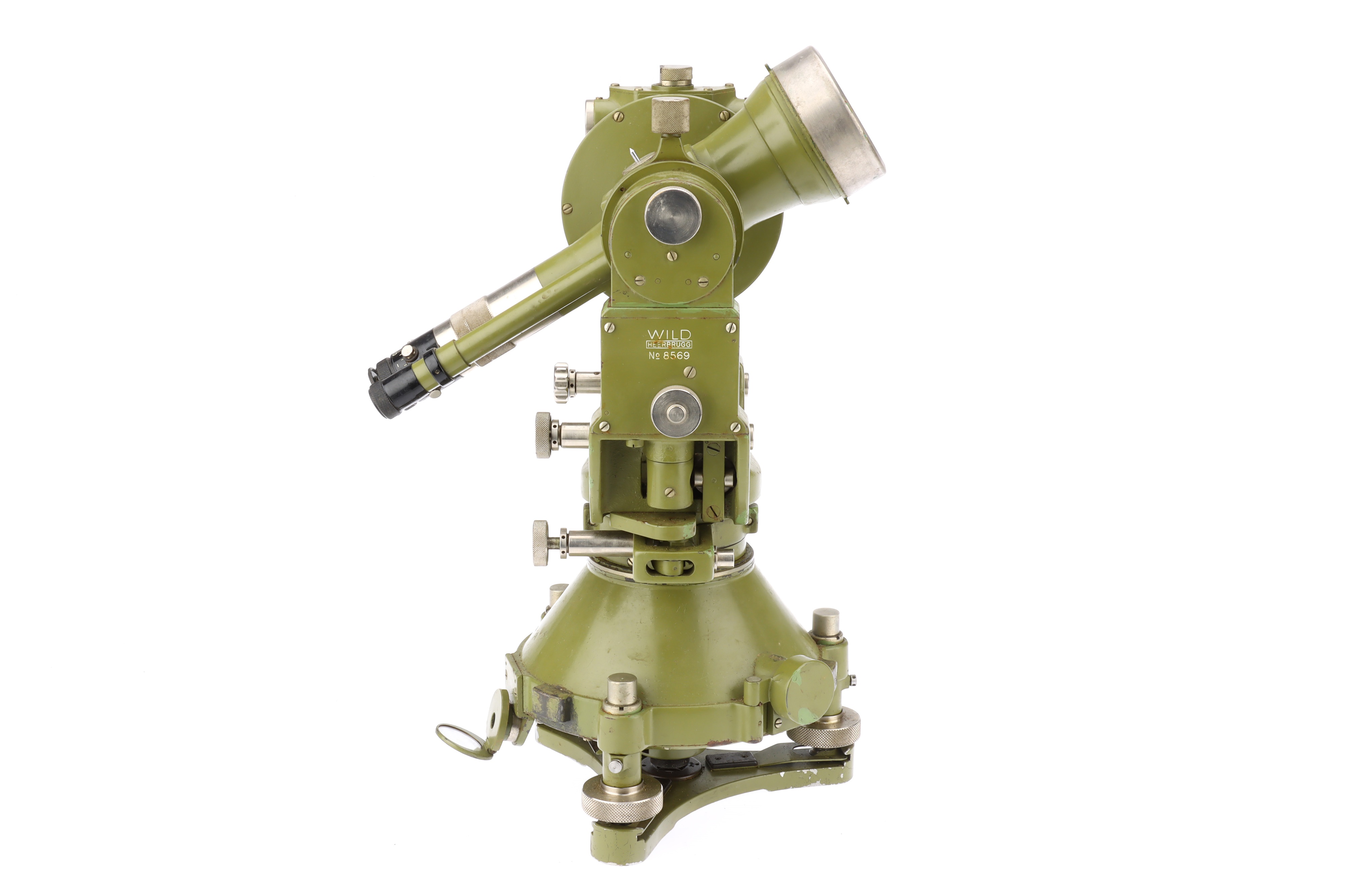 Lot 47 - A Large Wild Heerbrugg T3 Geodetic Theodolite,