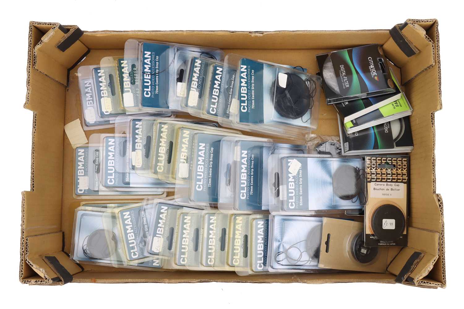 Lot 547 - A Selection of Camera Lens Caps & Retainers,