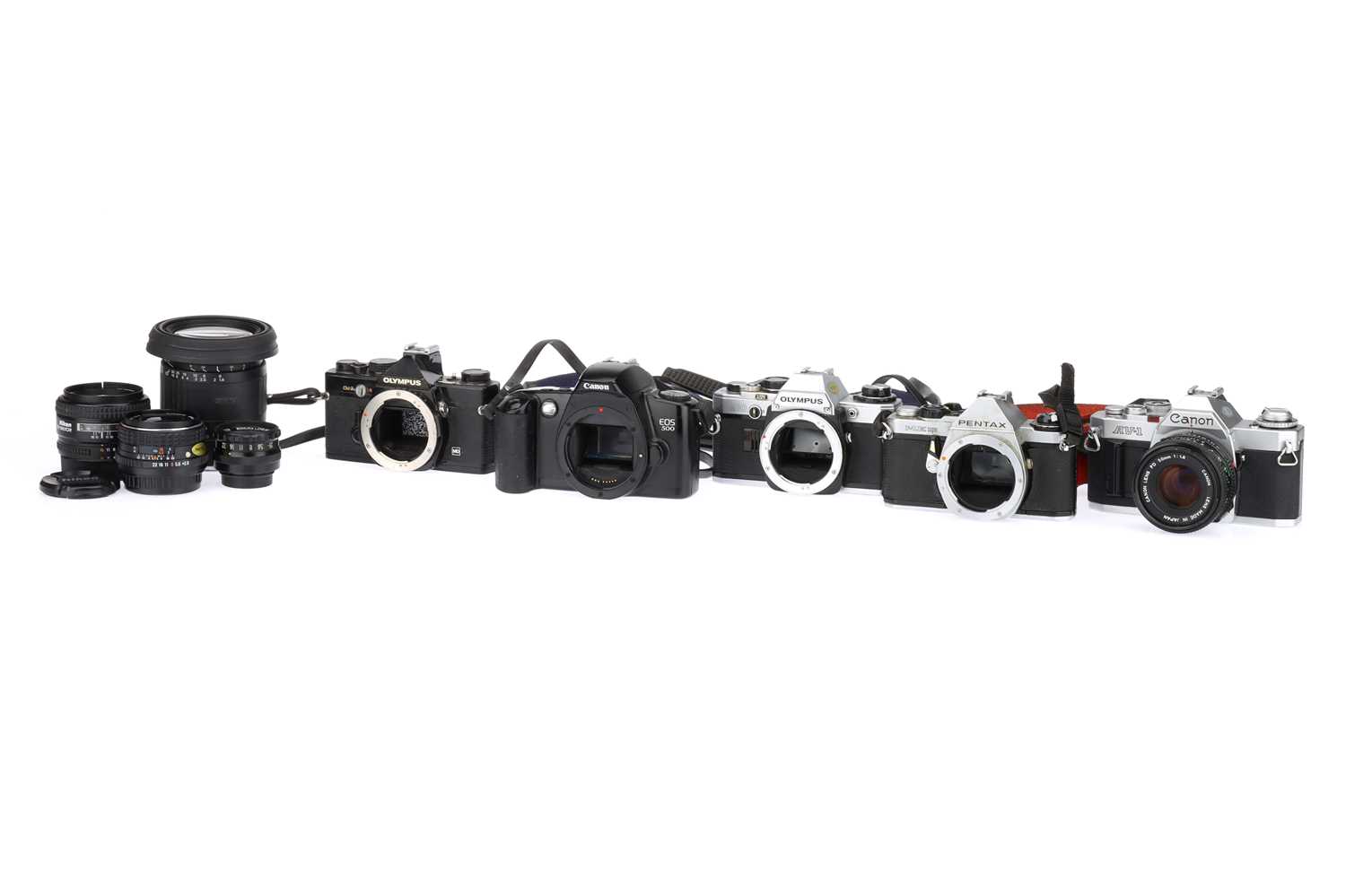 Lot 399 - A Selection of Cameras & Lenses,
