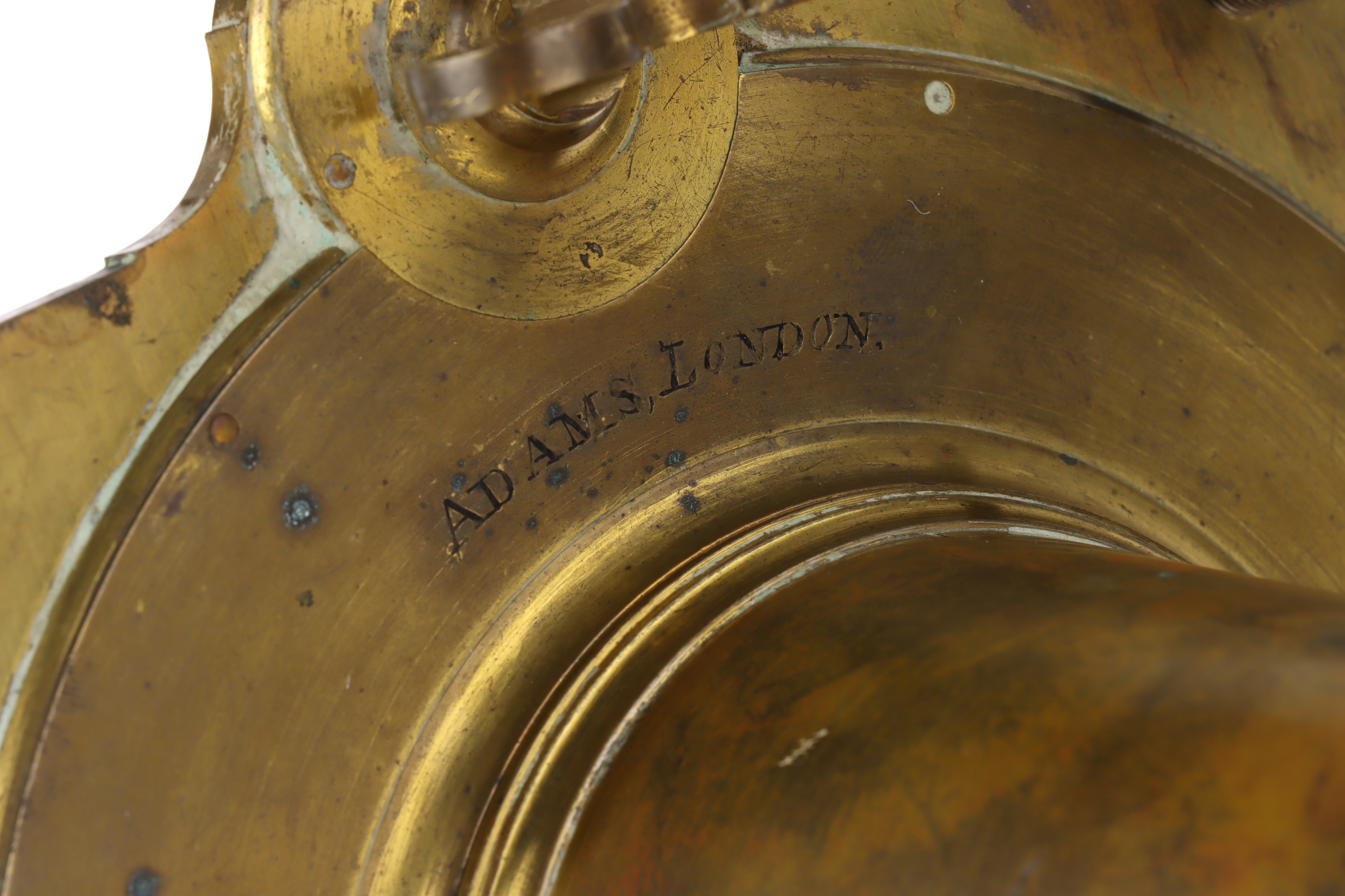 Lot 754 - An 18th Century Adams Solar Microscope,