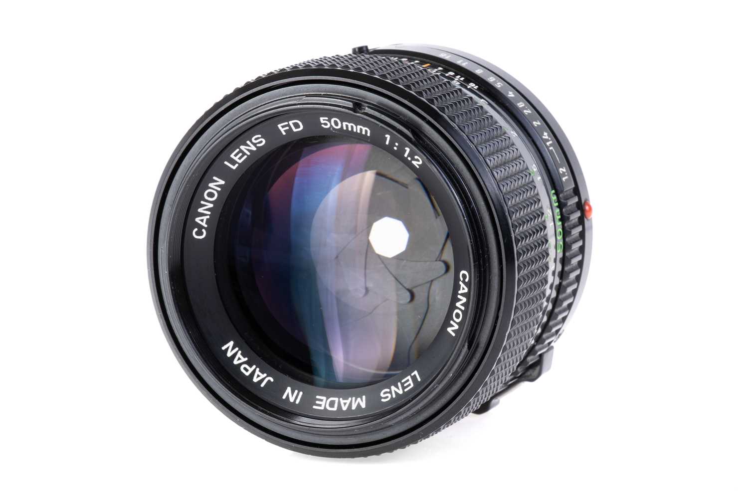 Lot 126 A Canon Fd F 1 2 50mm Lens