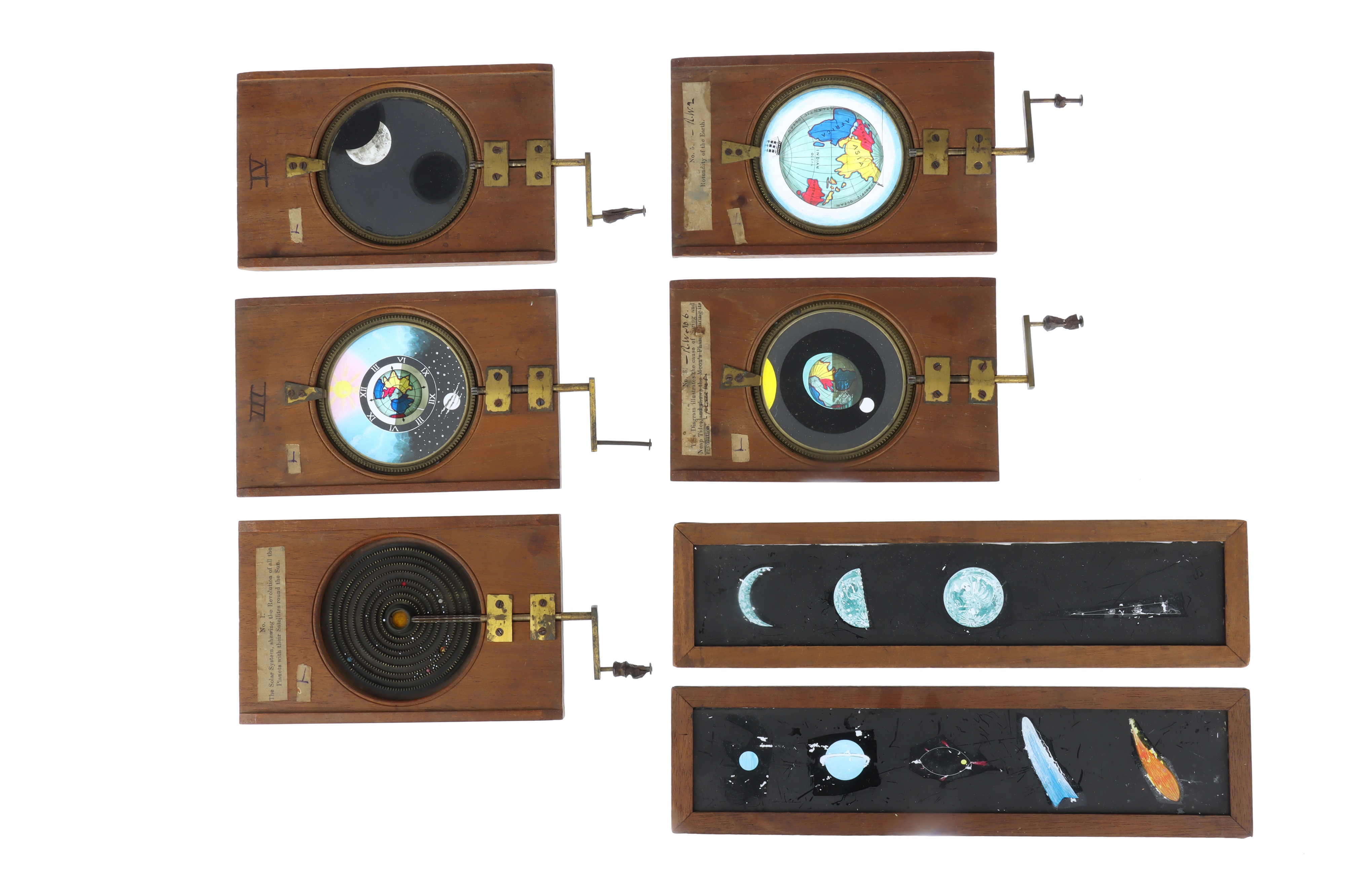 Lot 268 - Victorian Astronomical Magic Lantern Slides,
