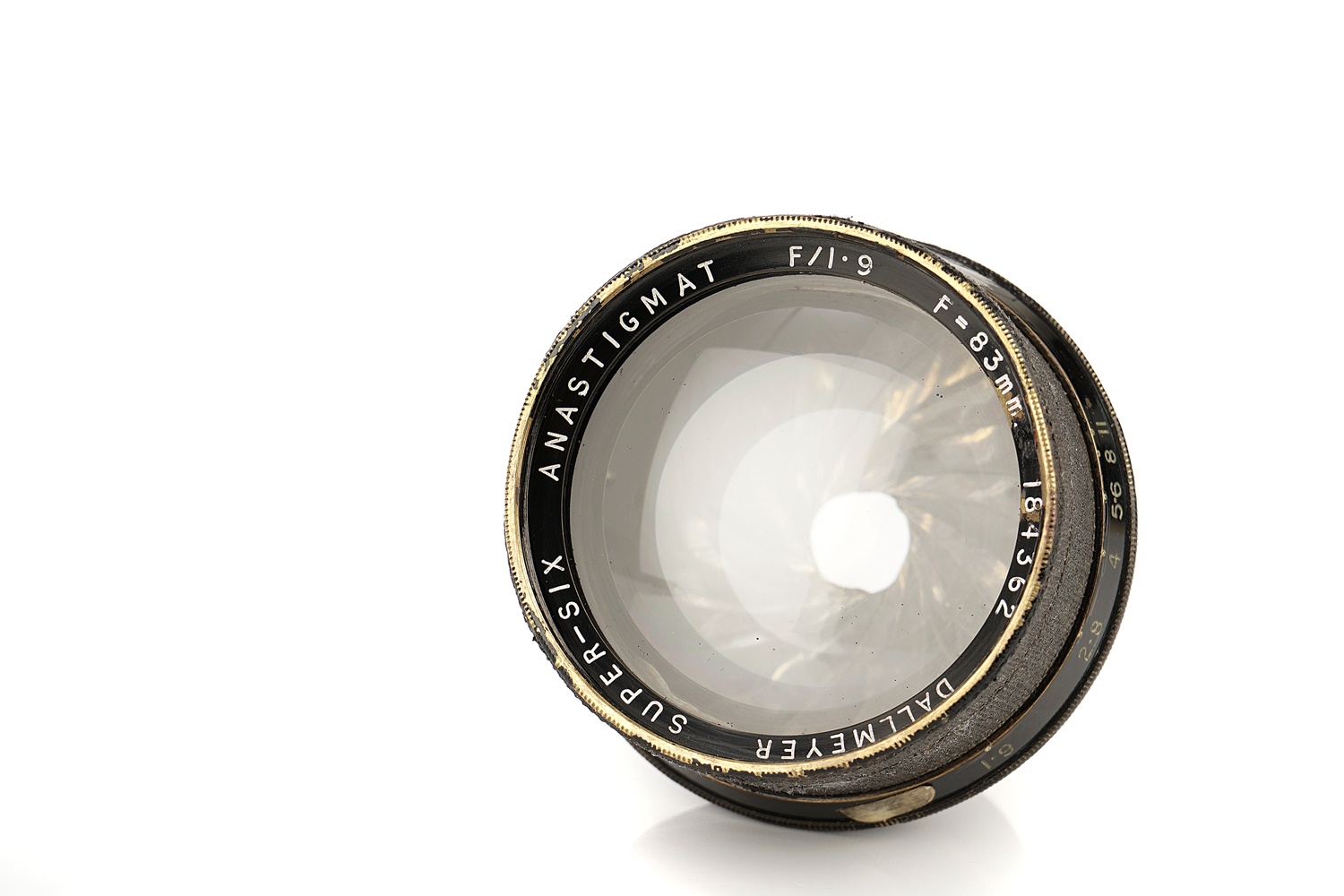Lot 378 - A Dallmeyer Super Six f/1.9 83mm Lens,