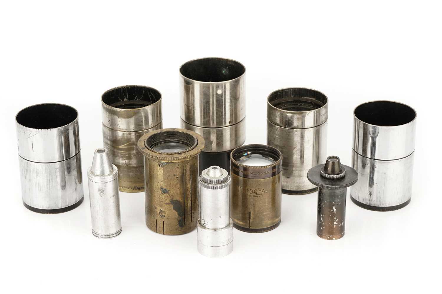 Lot 380 - A Group of Hermagis Projection Lenses,